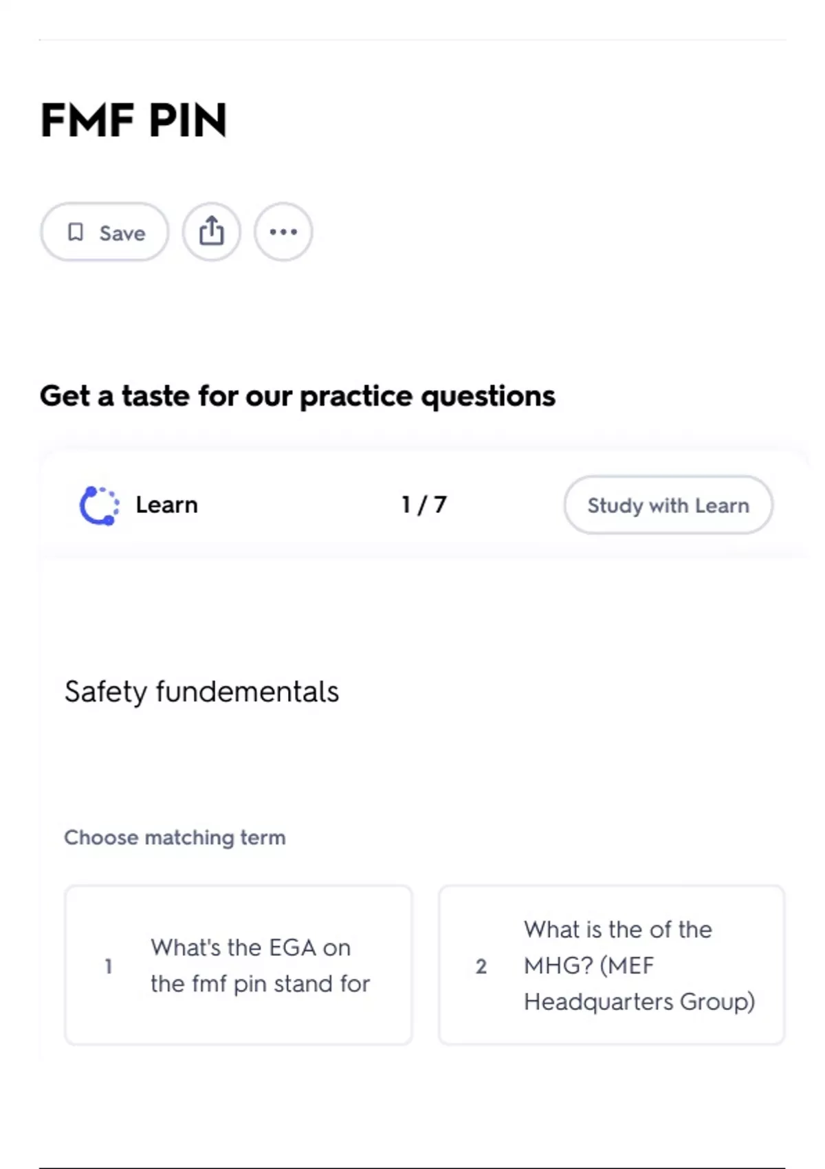 FMF PIN EXAM ACTUAL EXAM QUESTIONS WITH COMPLETE SOLUTION GUIDE (A+ ...
