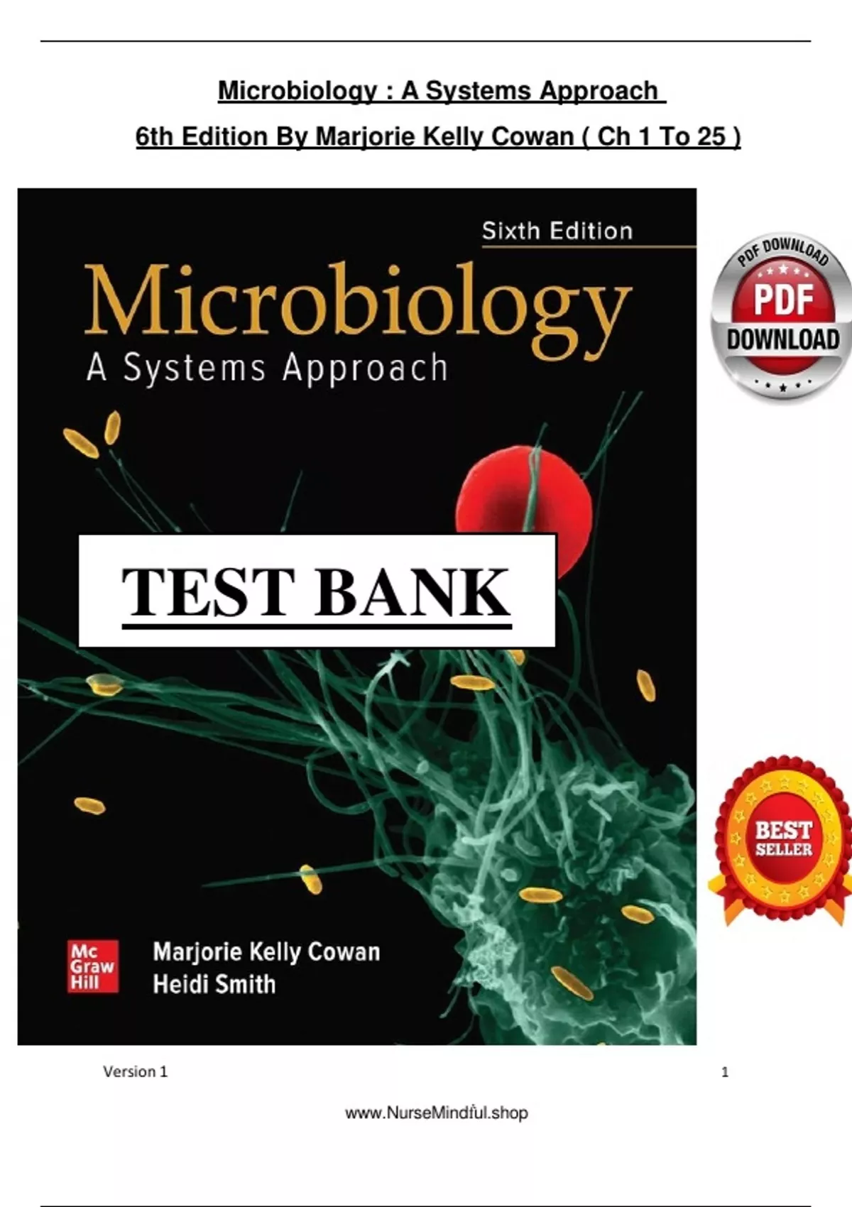 Microbiology: A Systems Approach – 6th Edition by Marjorie Kelly Cowan ...
