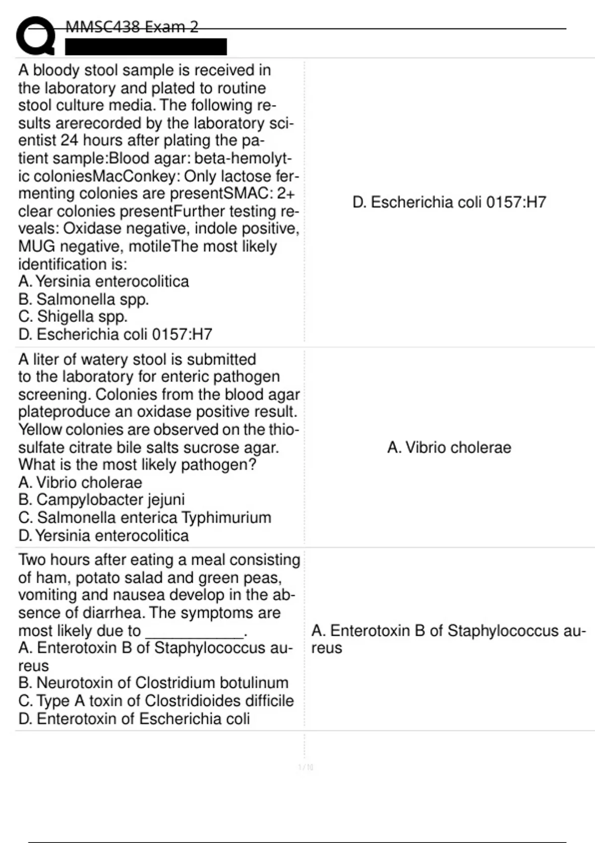 MMSC438 Exam 2 (2025) comprehensive questions and verified detailed ...