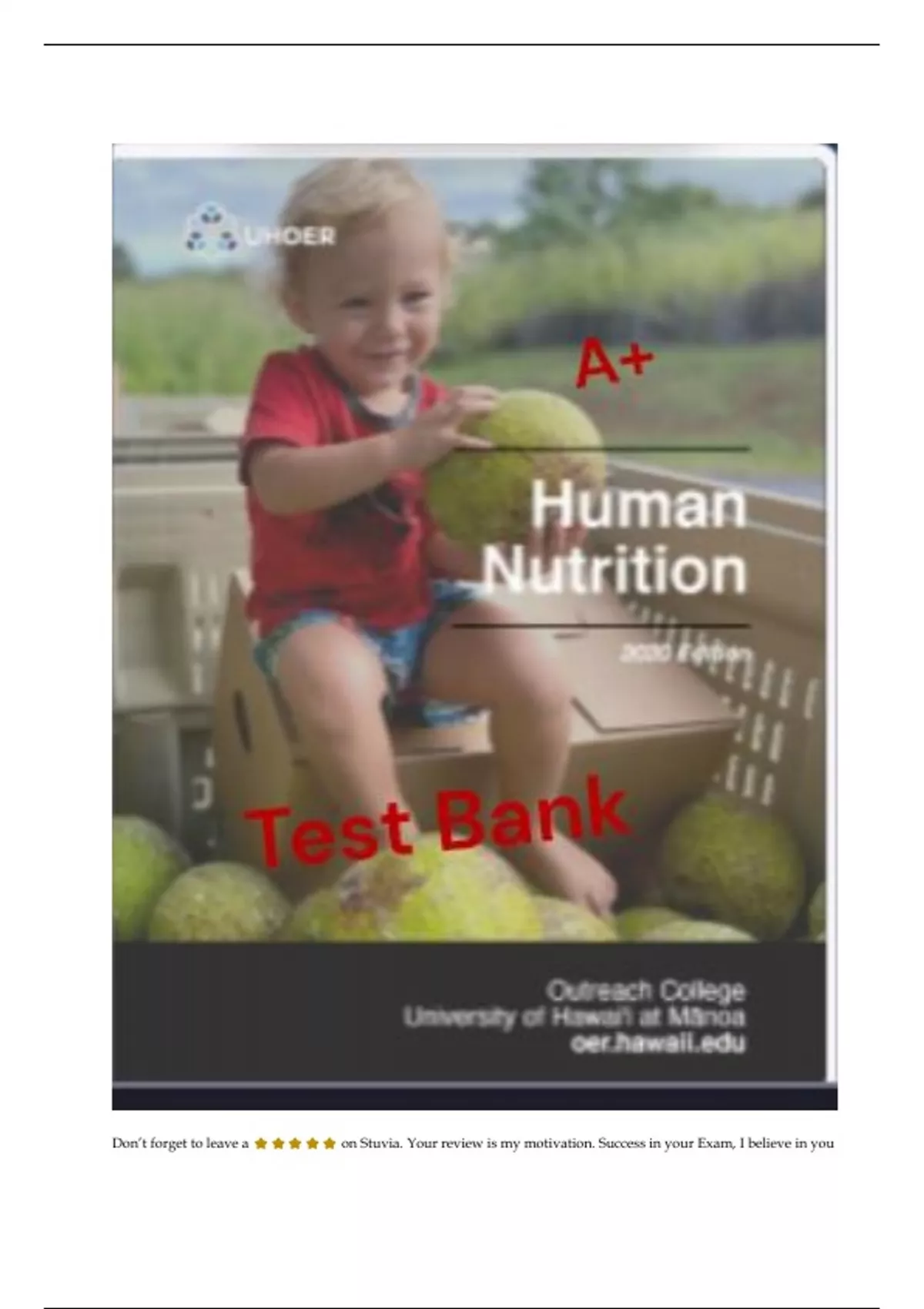 FSHN 185: Human Nutrition - Topic 1 to 15 Test Bank with 100s of MCQs ...