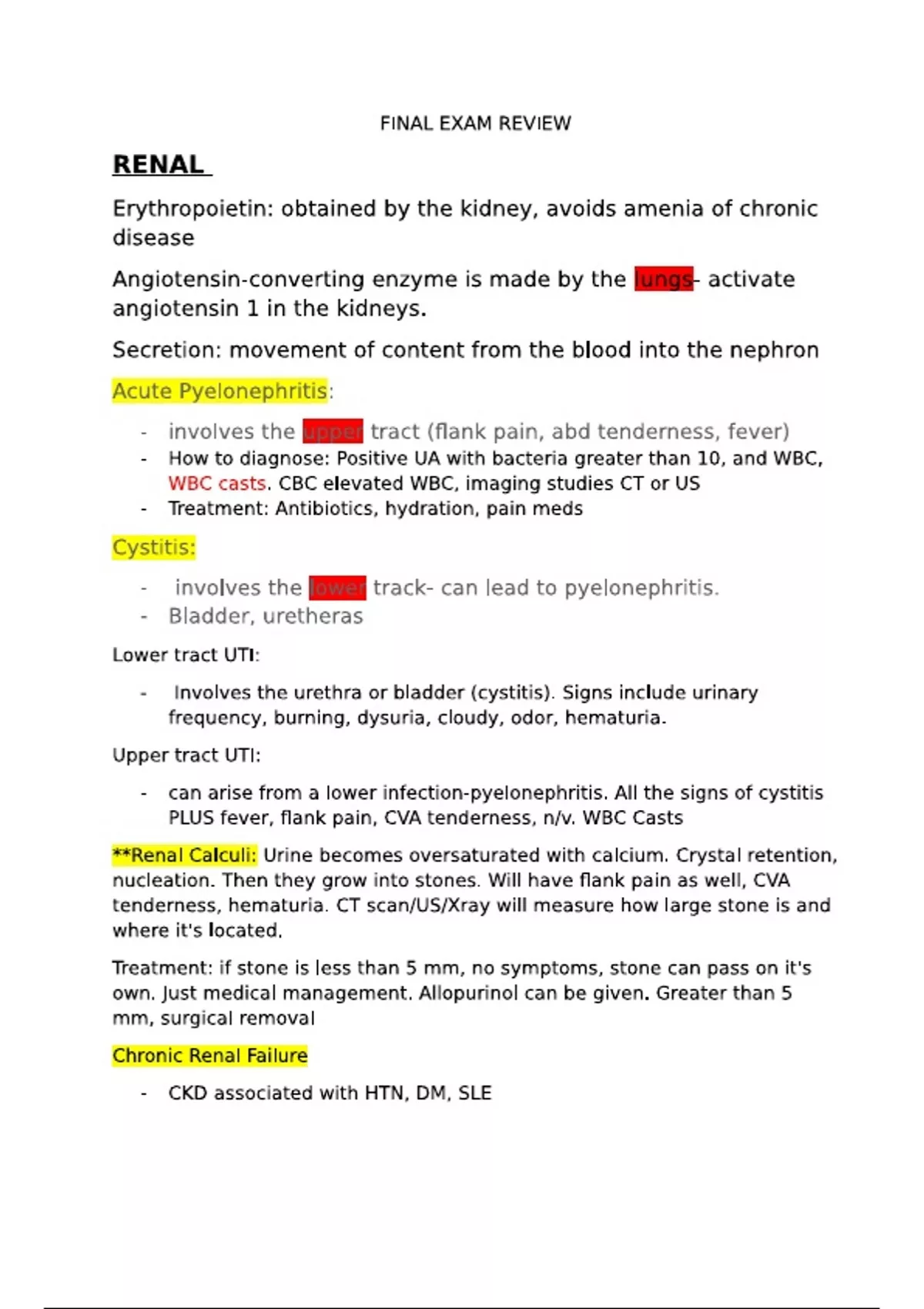 2025 (COMPLETE CORRECT ANSWERS) NR 507 / NR507 Advanced Pathophysiology Final Exam Study Guide ...