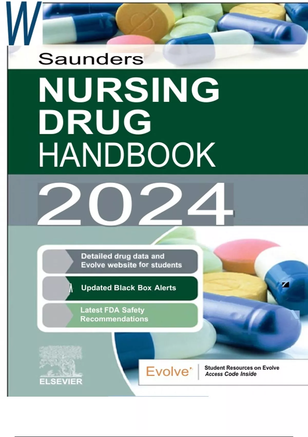 Saunders Nursing Drug Handbook 2024 | 1st Edition | Complete Guide ...