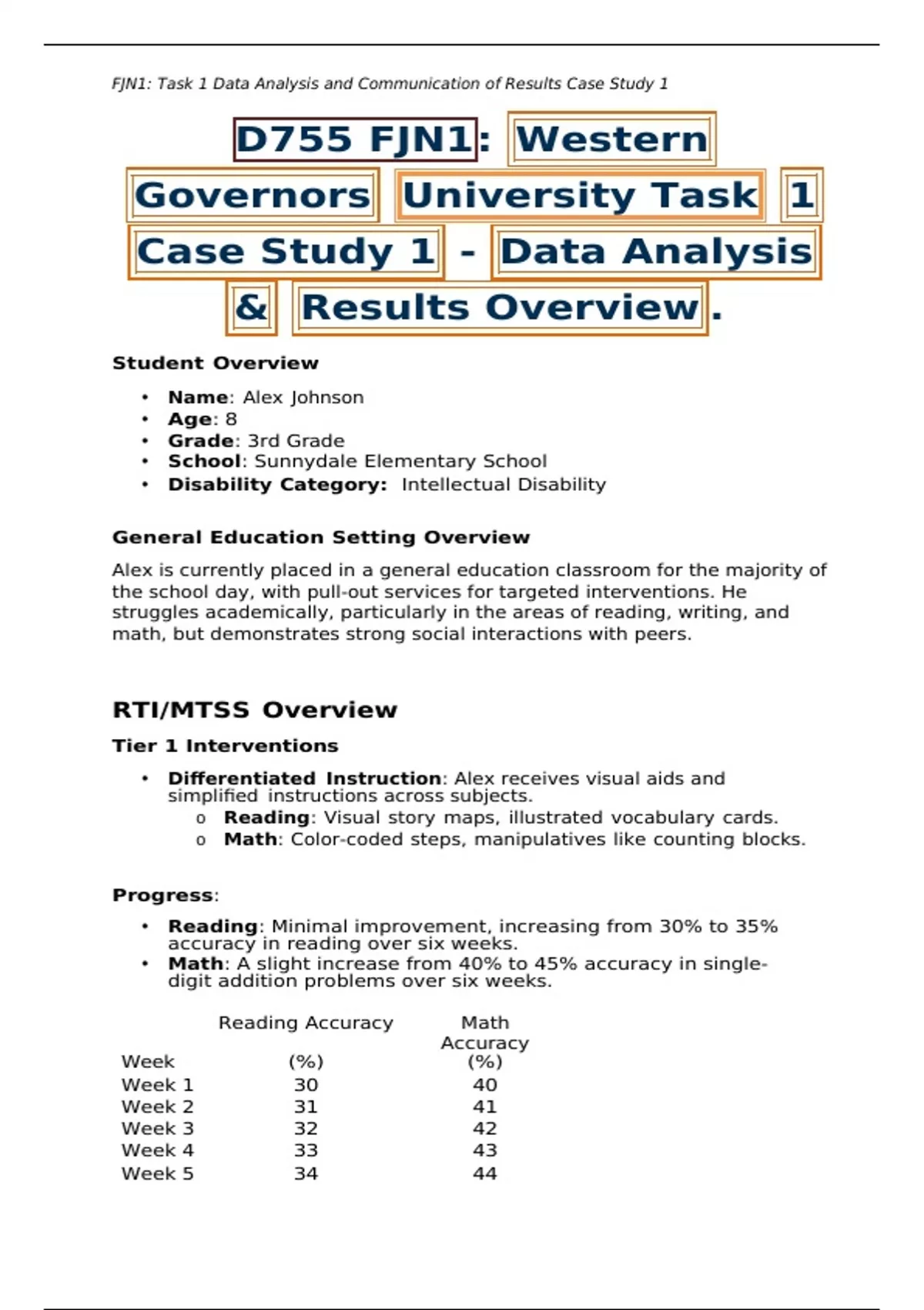D577 WGU Natale Alyssa - Task 1 With Complete Solutions - D577 WGU ...