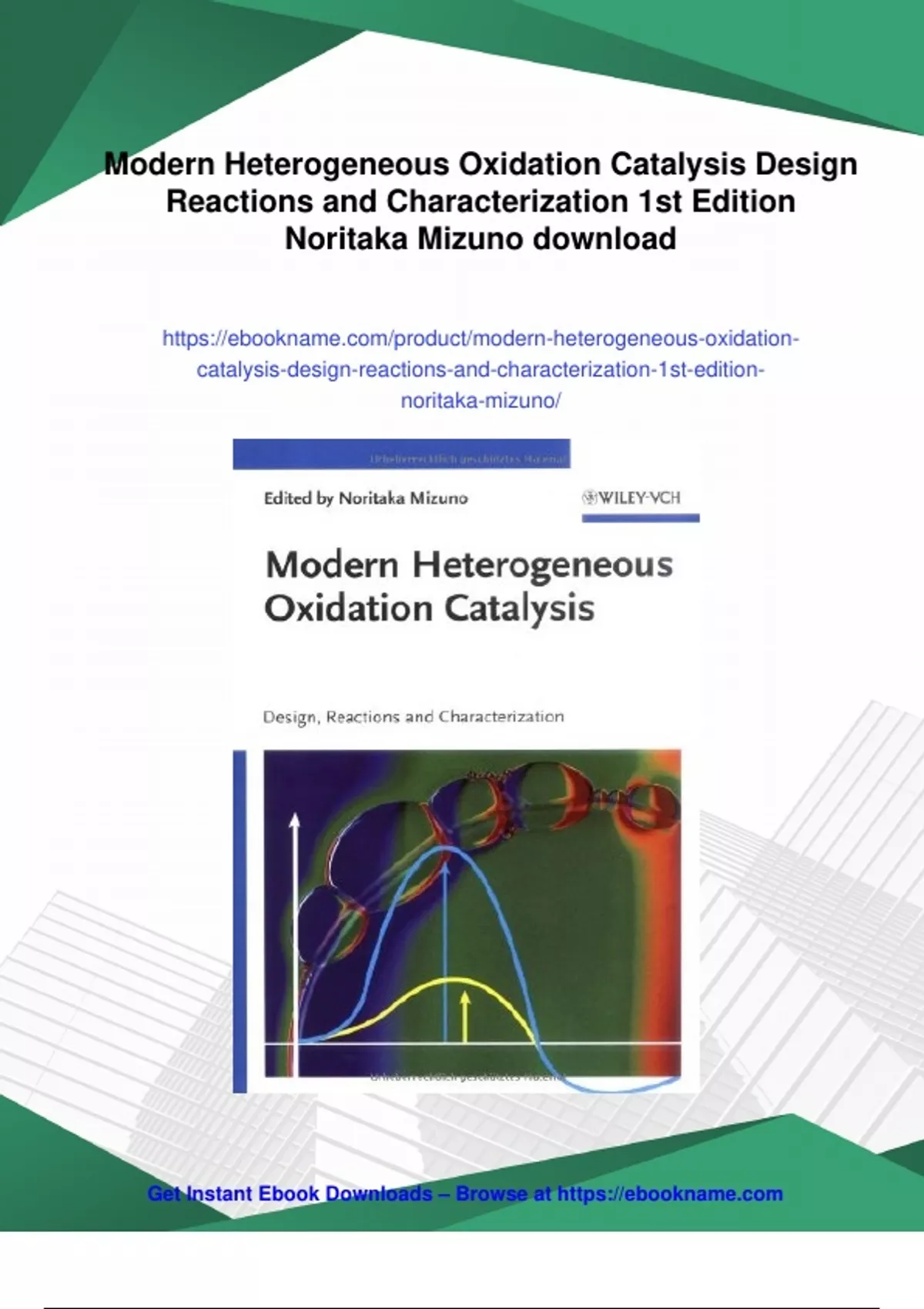 Summary Modern Heterogeneous Oxidation Catalysis Design Reactions and ...
