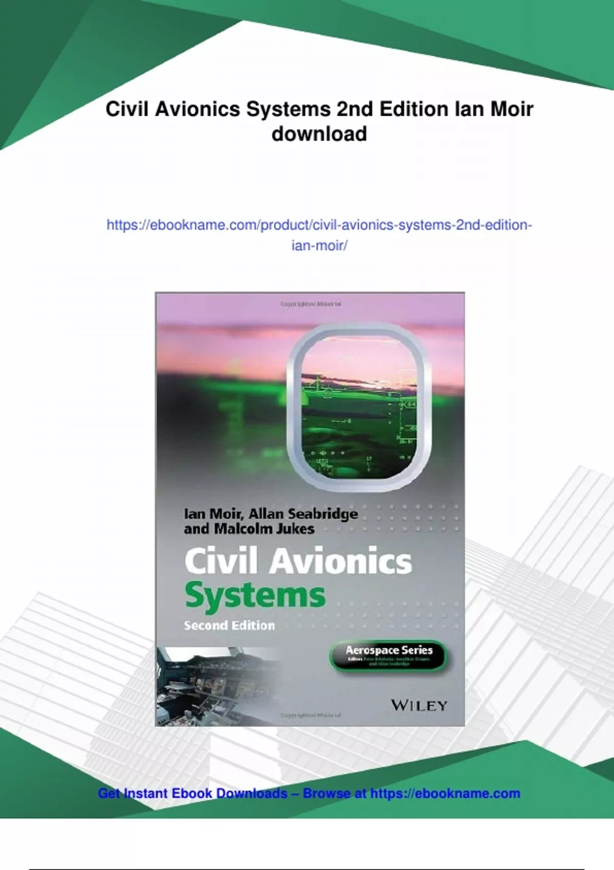 Summary Civil Avionics Systems 2nd Edition Ian Moir - Instant Download ...