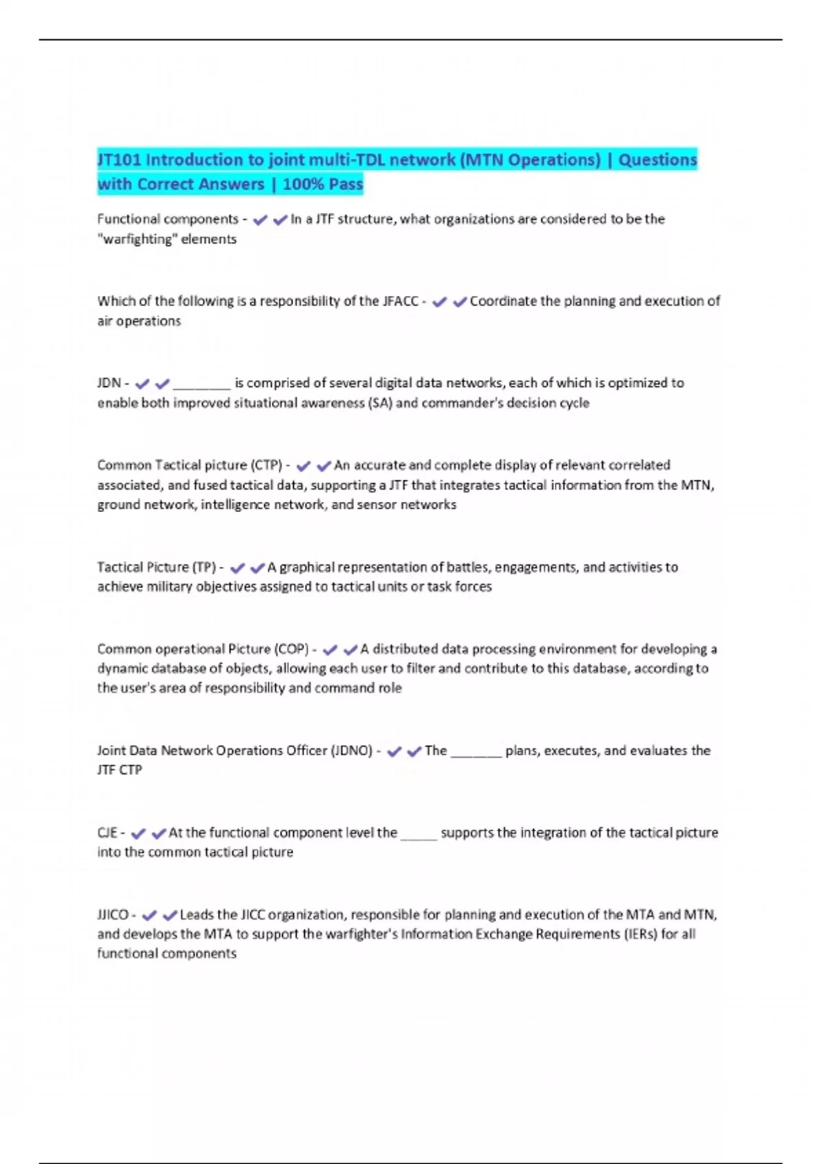 JT101 Introduction to joint multi-TDL network (MTN Operations ...