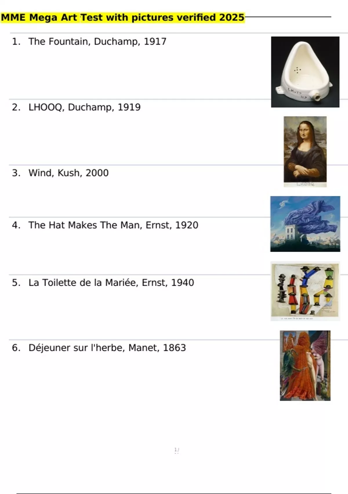 MME Mega Art Test with pictures verified 2025 - MME Mega Art with ...