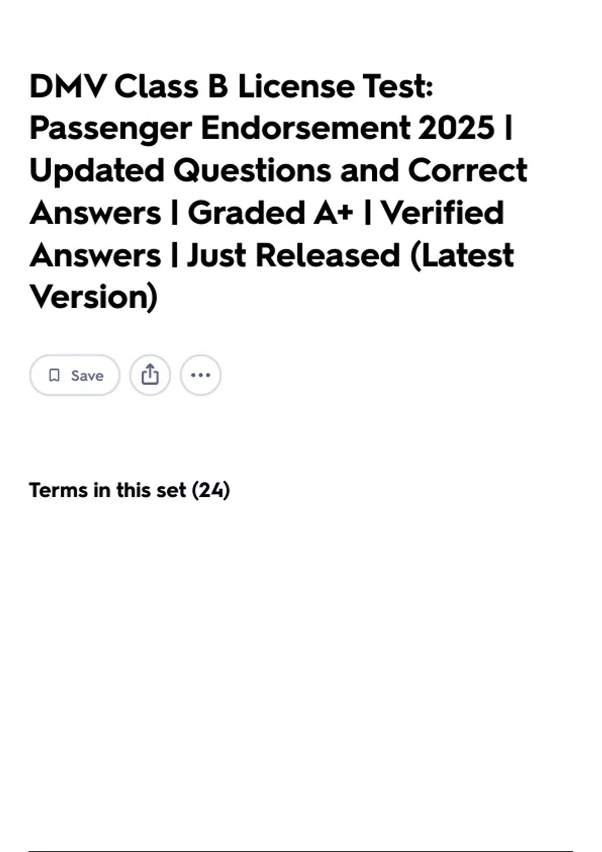 DMV Class B License Test: Passenger Endorsement 2025 | Updated ...