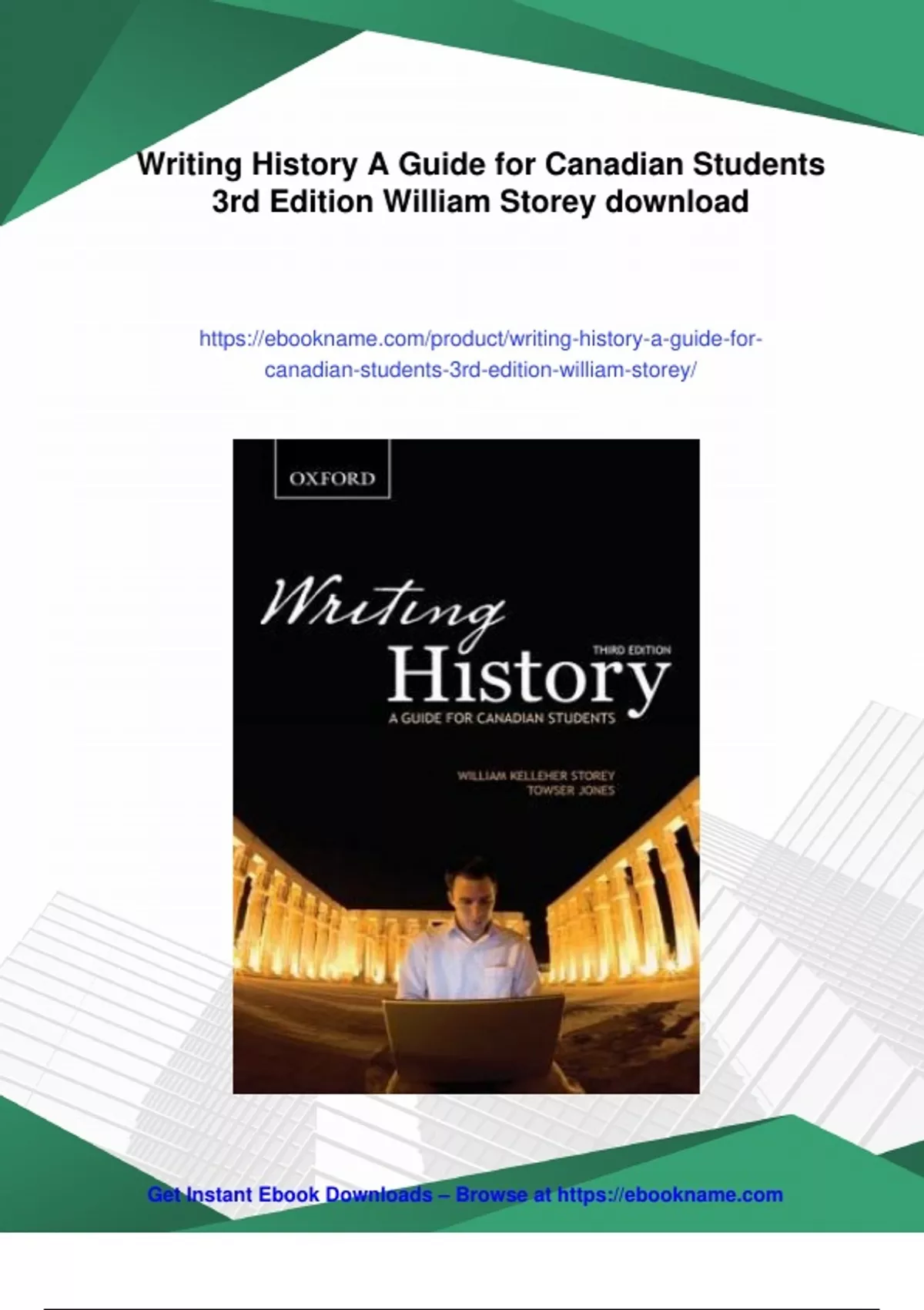 Summary Writing History A Guide for Canadian Students 3rd Edition ...