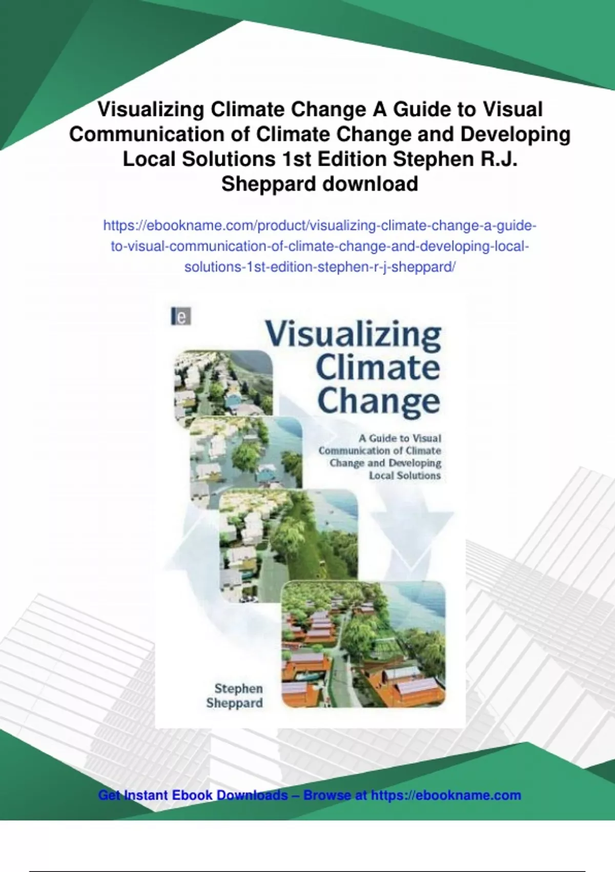 Summary Visualizing Climate Change A Guide to Visual Communication of ...
