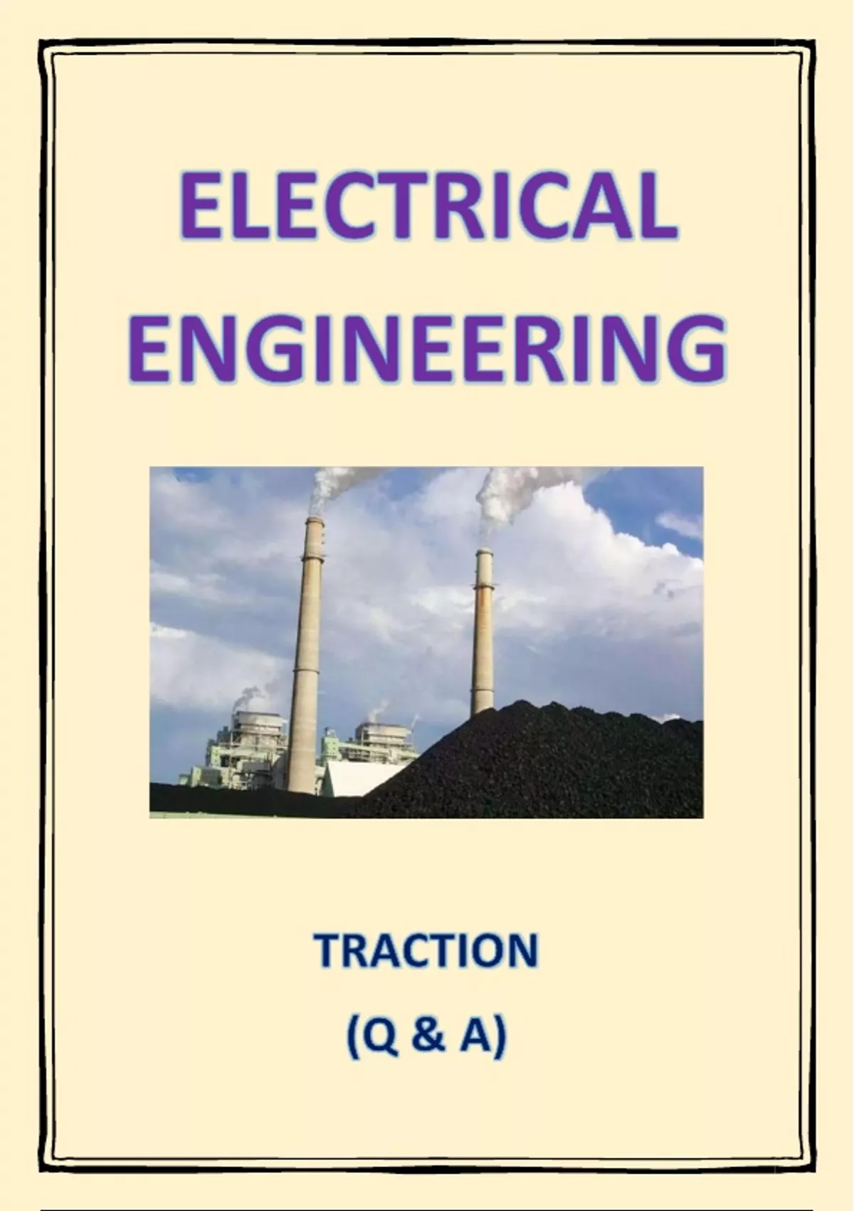 electric traction assignment questions and answers - Engineering - Stuvia US