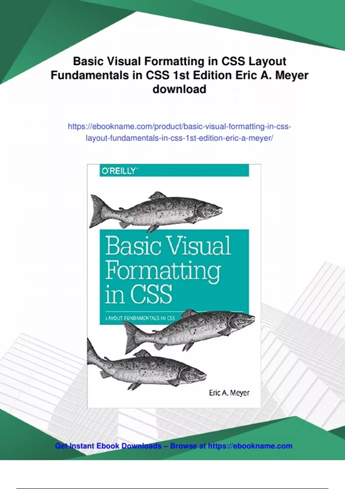 Summary Basic Visual Formatting in CSS Layout Fundamentals in CSS 1st ...