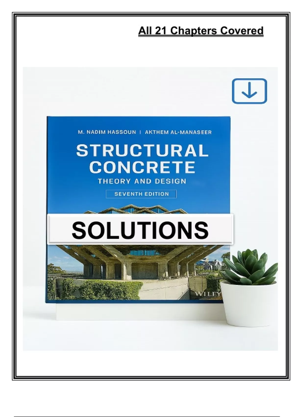 Solution Manual for Structural Concrete: Theory and Design (7th Edition ...