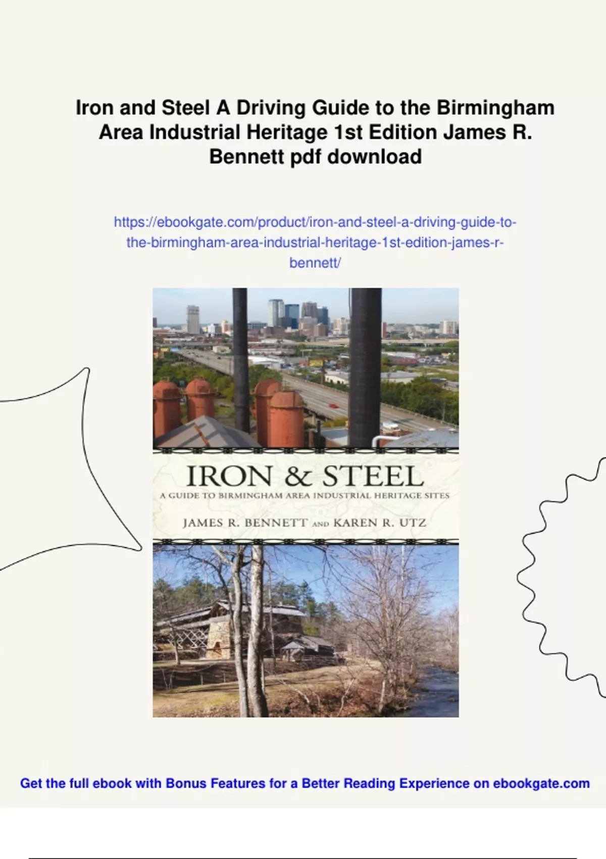 Summary Iron and Steel A Driving Guide to the Birmingham Area ...
