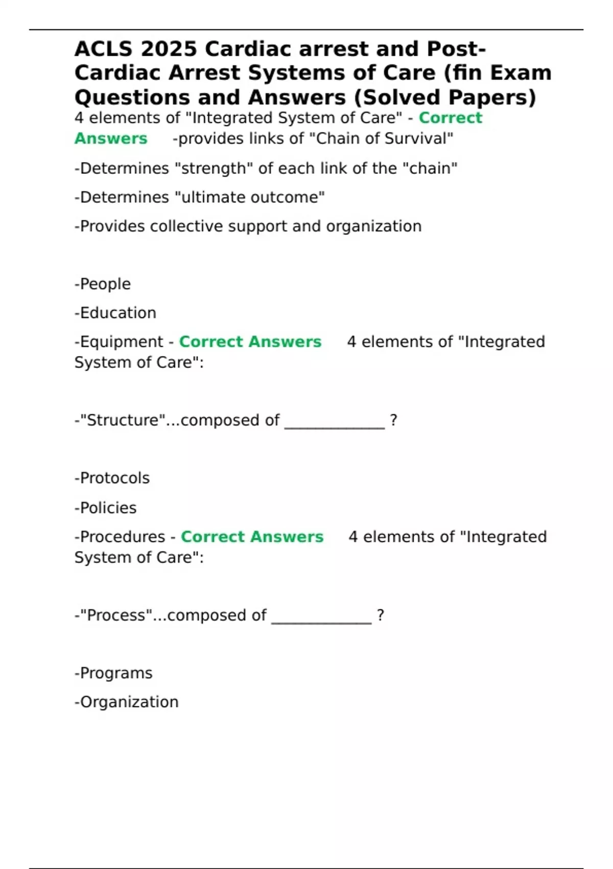 ACLS 2025 Cardiac arrest and Post-Cardiac Arrest Systems of Care (fin ...