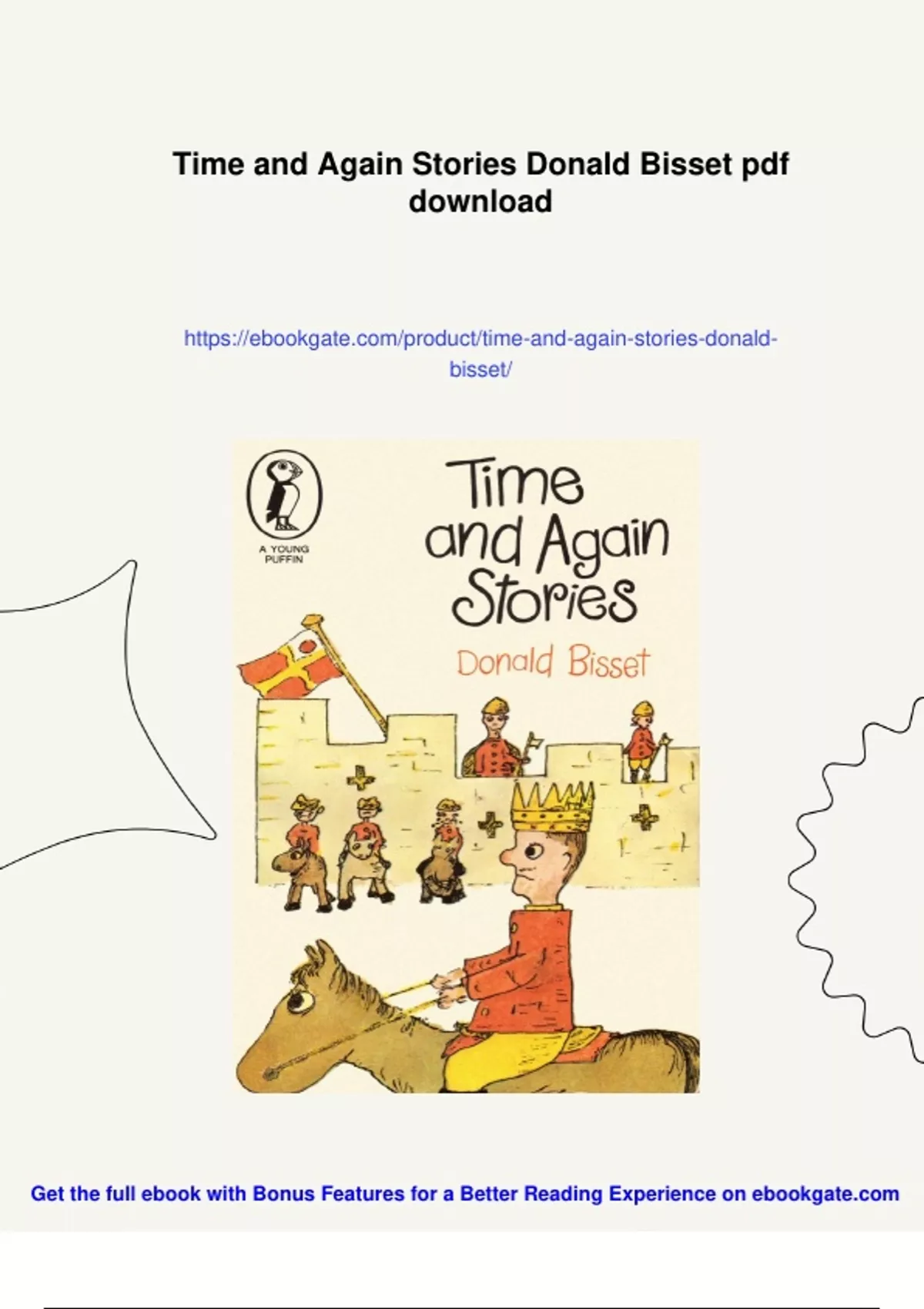 Summary Time and Again Stories Donald Bisset - Instant Download ...