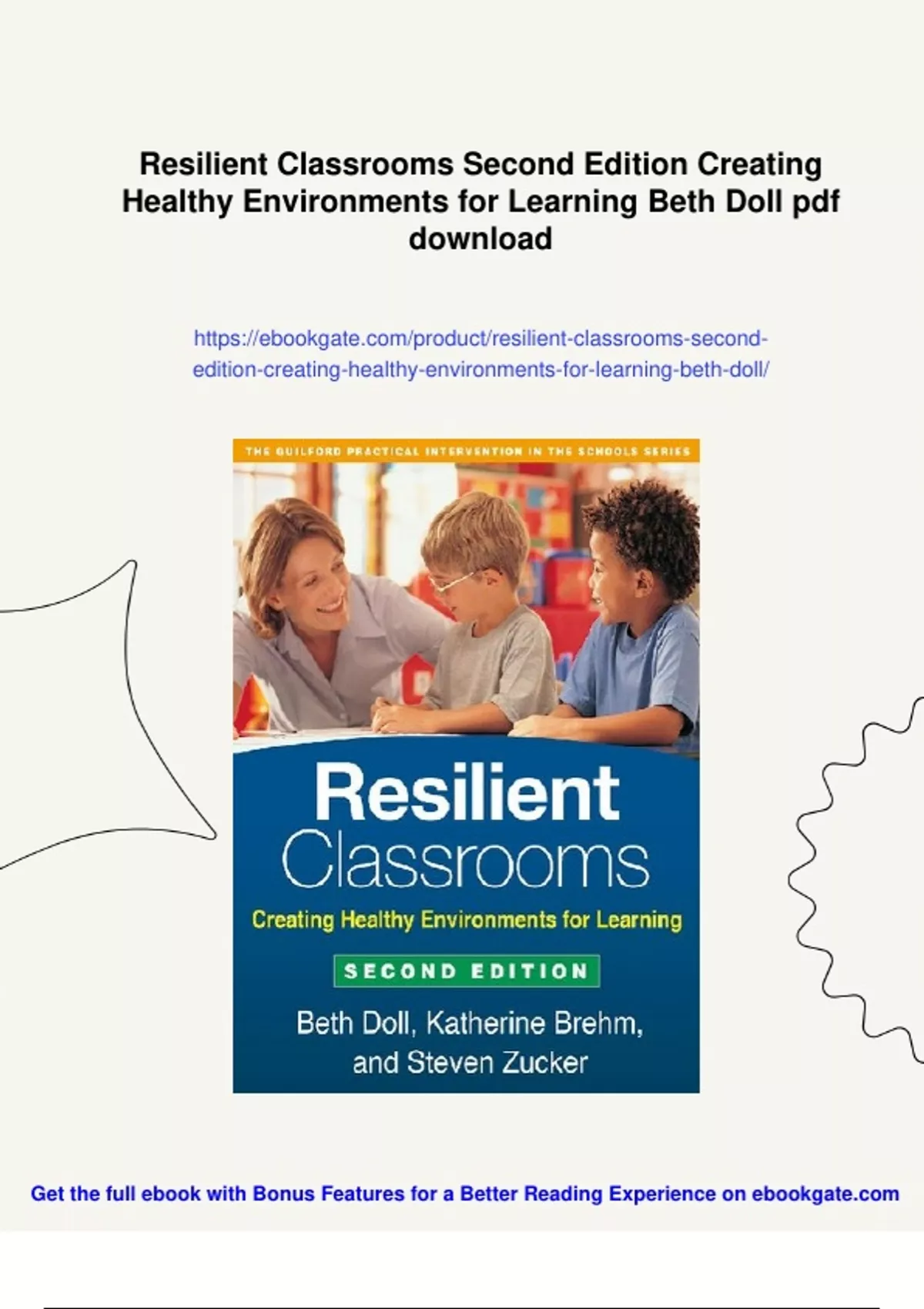 Summary Resilient Classrooms Second Edition Creating Healthy ...