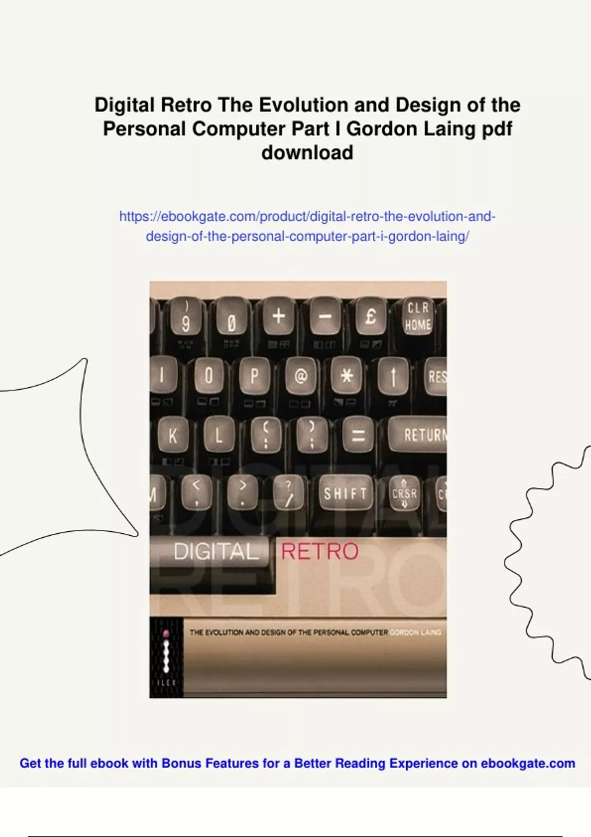 Summary Digital Retro The Evolution and Design of the Personal Computer ...