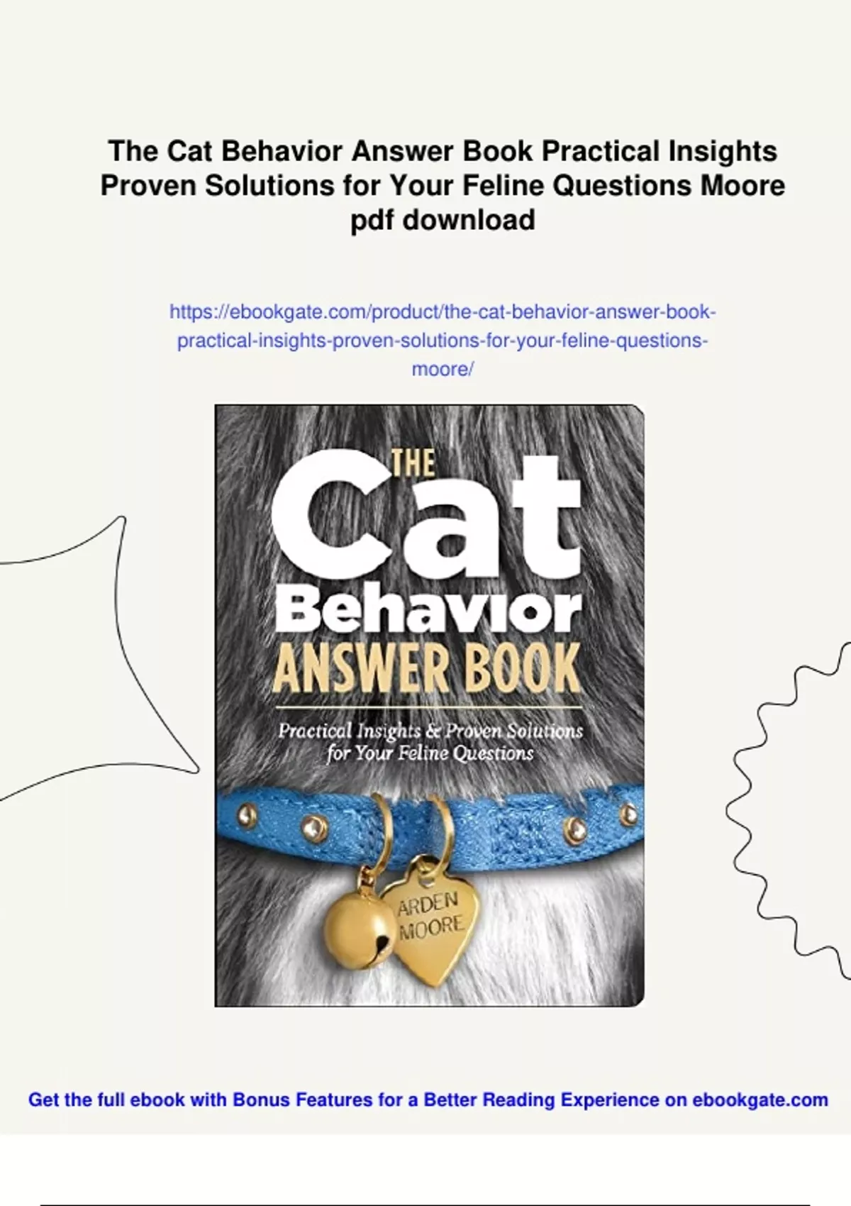 Summary The Cat Behavior Answer Book Practical Insights Proven ...