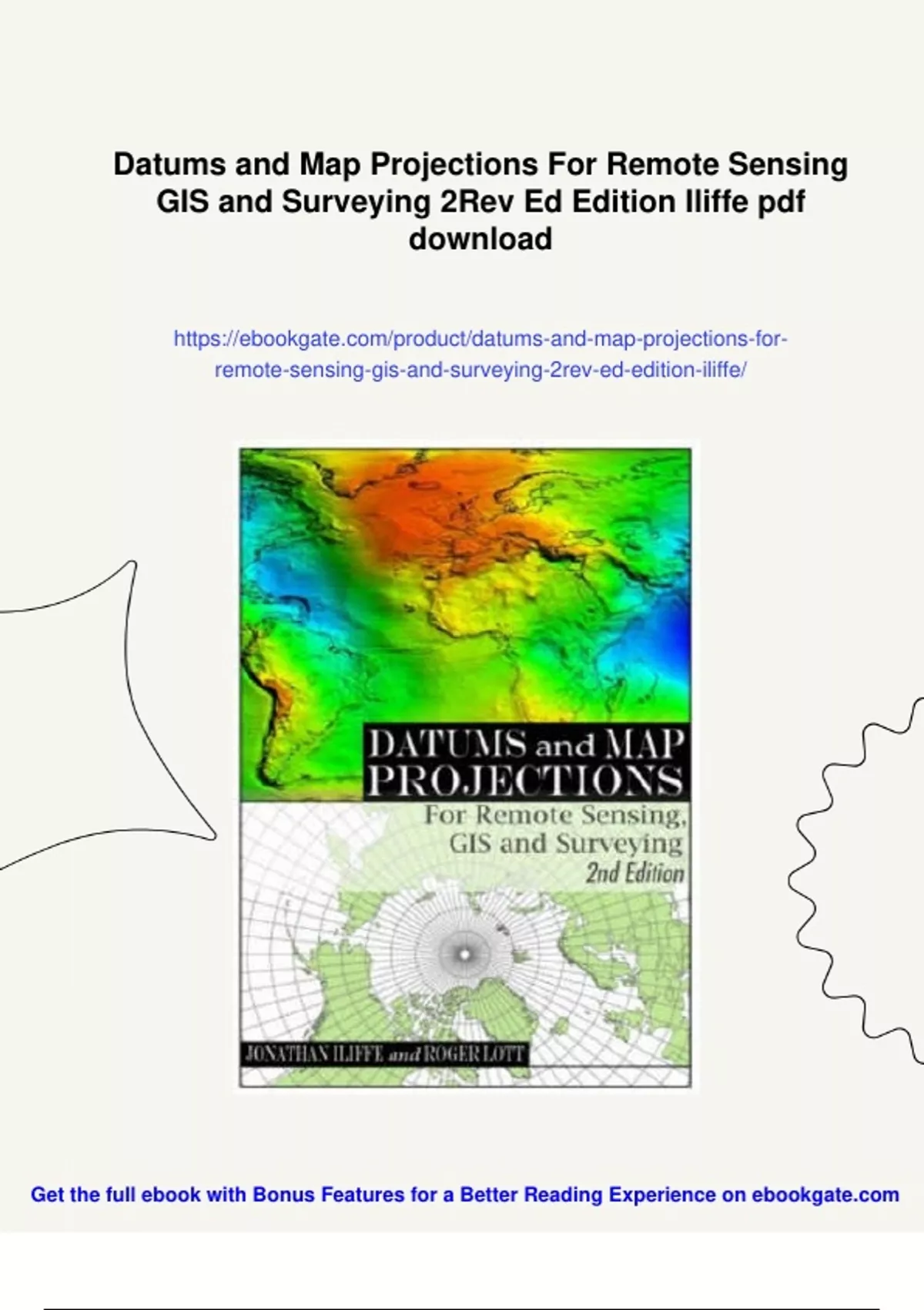Summary Datums and Map Projections For Remote Sensing GIS and Surveying ...