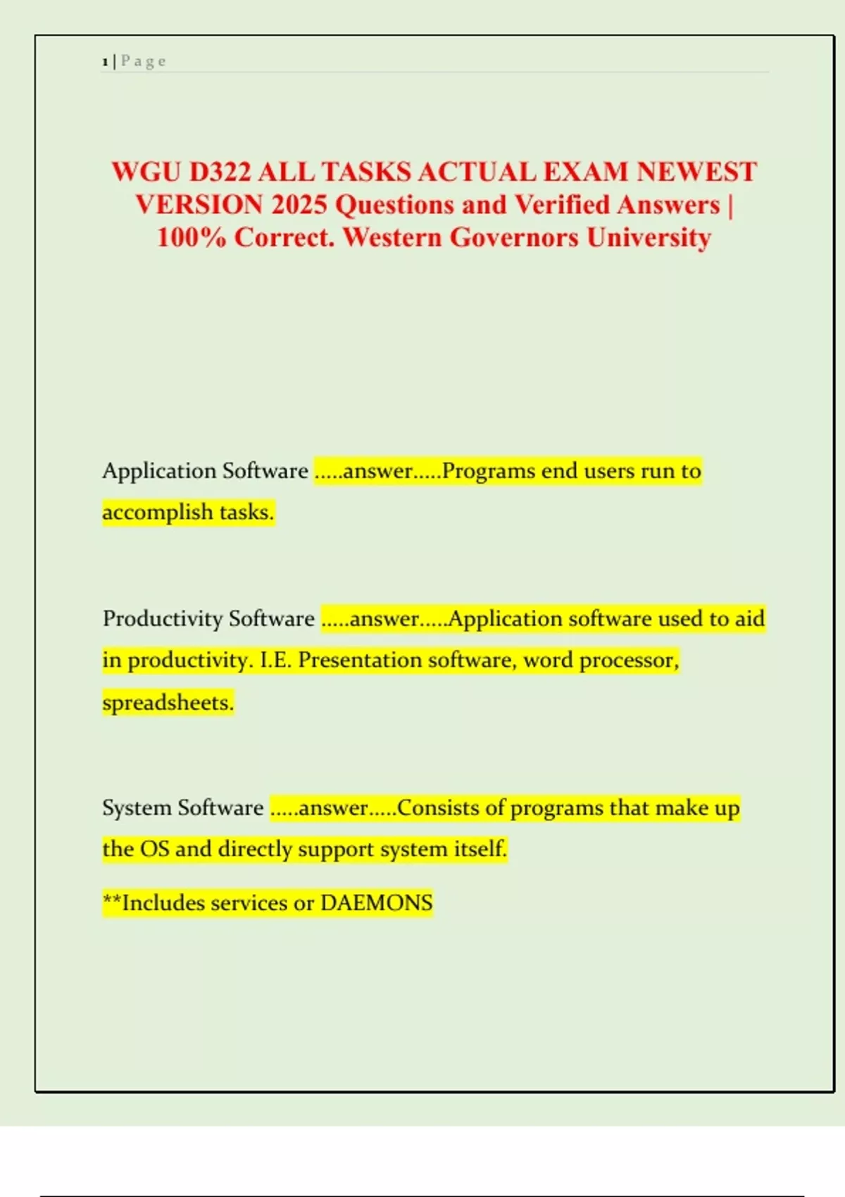WGU D184 TASK ACTUAL EXAM NEWEST VERSION 2025 Questions and Verified ...