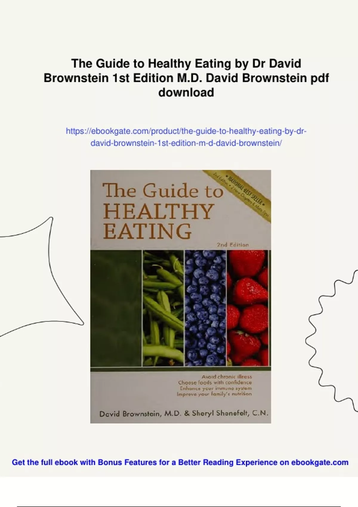 Summary The Guide to Healthy Eating by Dr David Brownstein 1st Edition ...