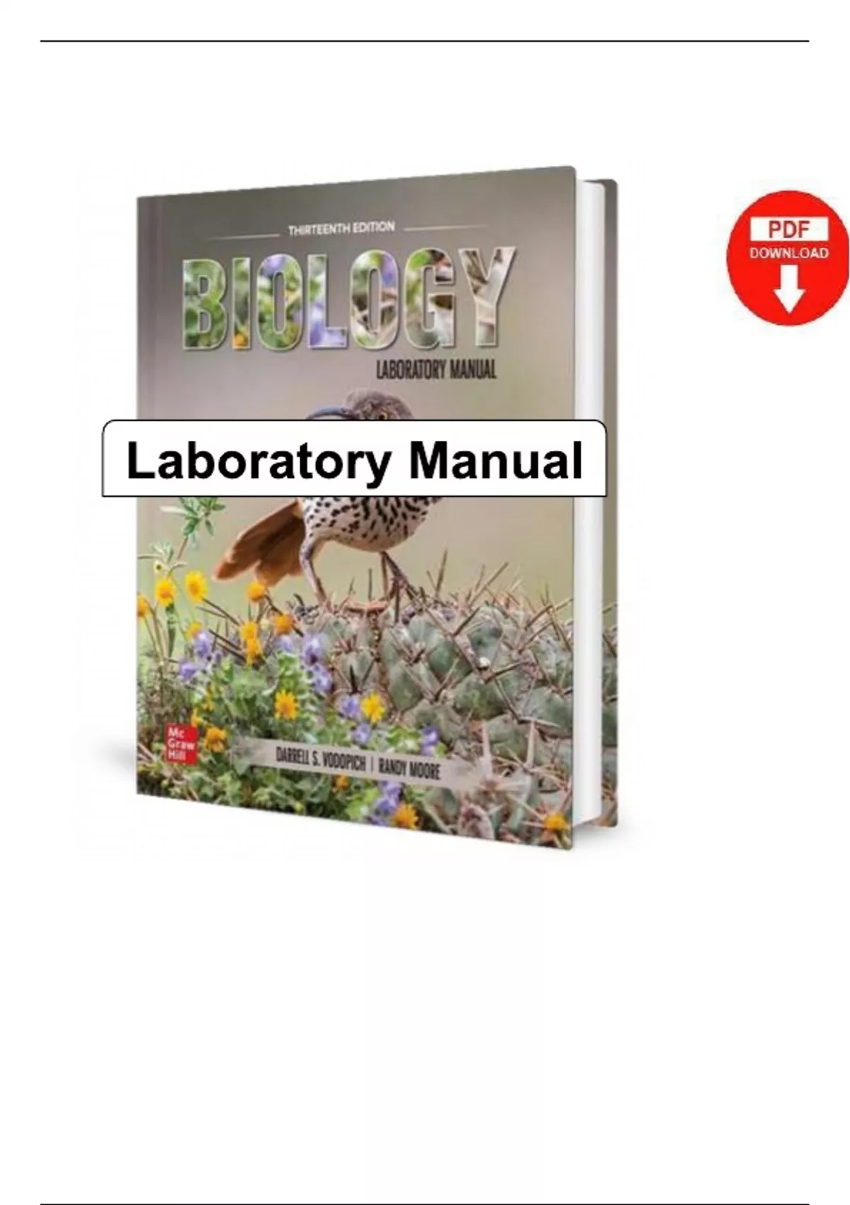 Biology Laboratory Manual, 13th Edition — Vodopich and Moore - Biology ...