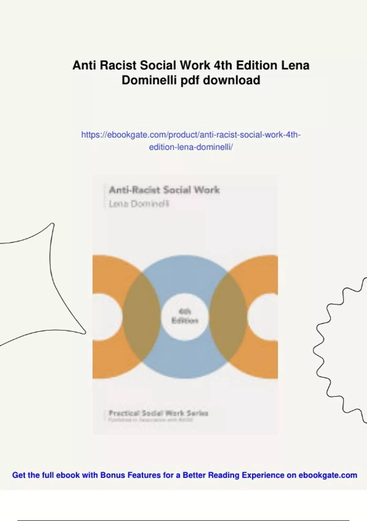 Summary Anti Racist Social Work 4th Edition Lena Dominelli - Digital ...