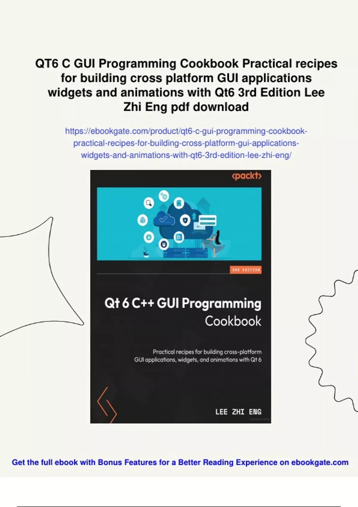 Summary QT6 C GUI Programming Cookbook Practical recipes for building cross platform GUI ...