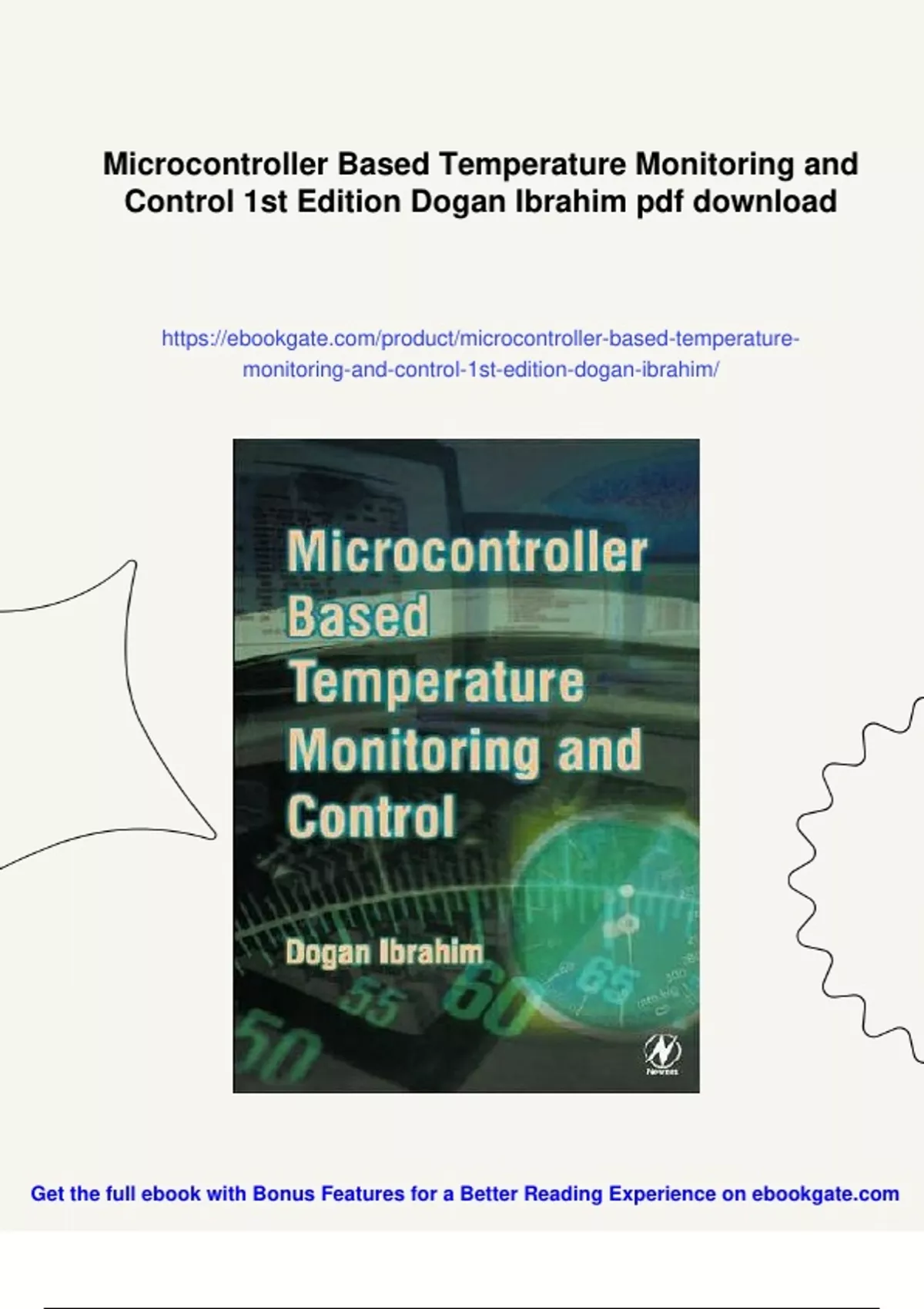 Summary Microcontroller Based Temperature Monitoring and Control 1st Edition Dogan Ibrahim ...