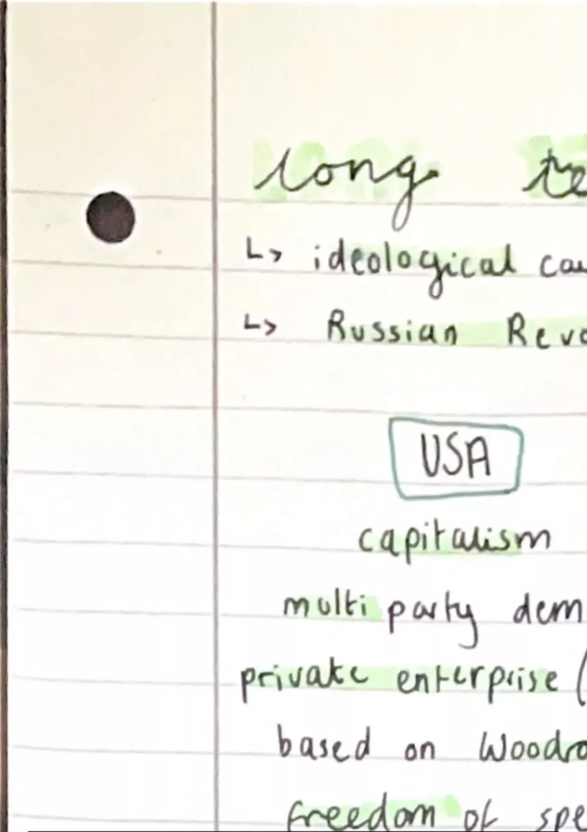 OCR A Level History: The Cold War in Europe (1941–1995) – Handwritten ...