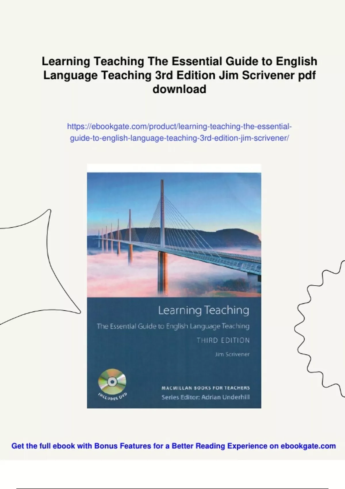 Summary Learning Teaching The Essential Guide to English Language ...