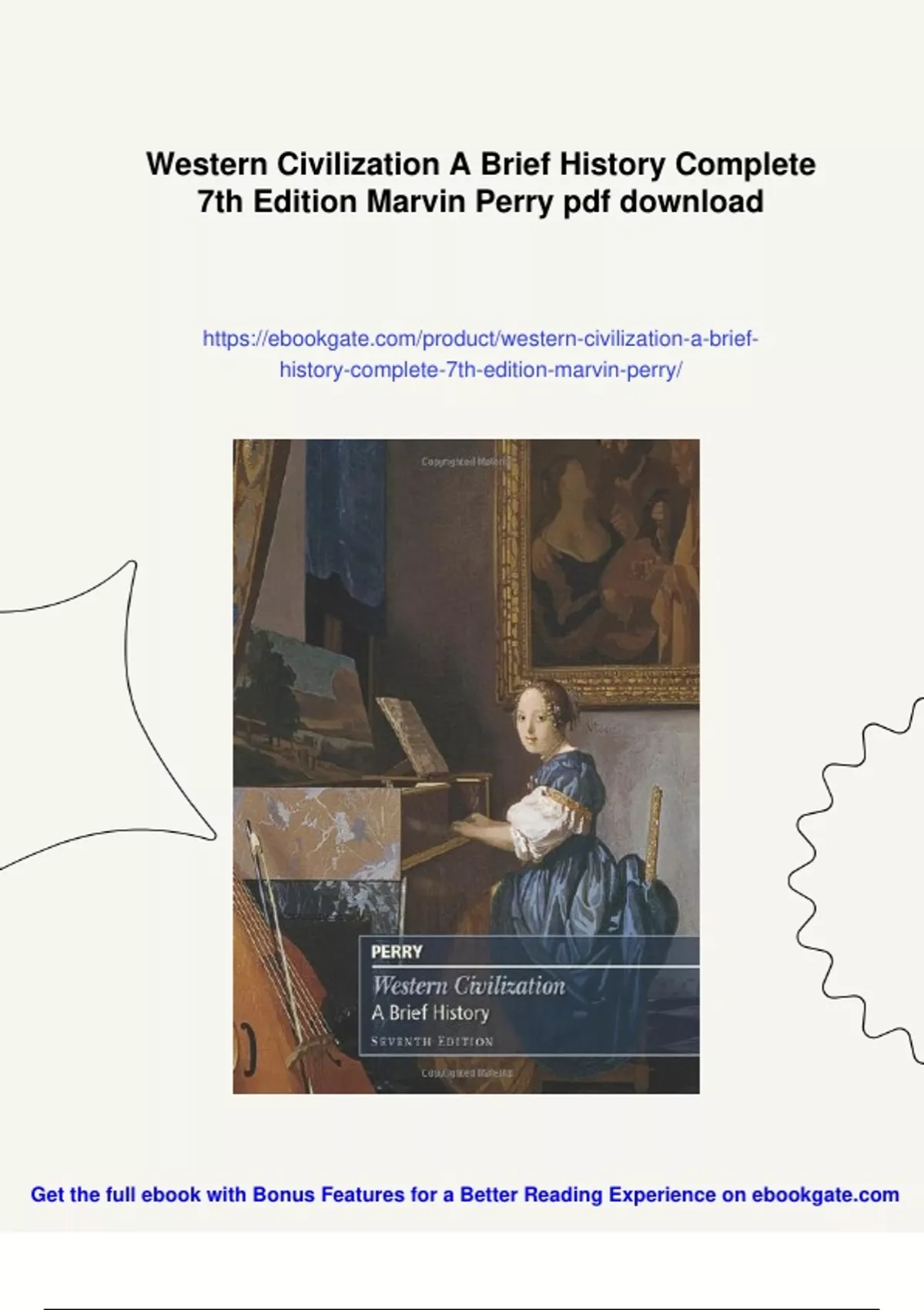 Summary Western Civilization A Brief History Complete 7th Edition ...