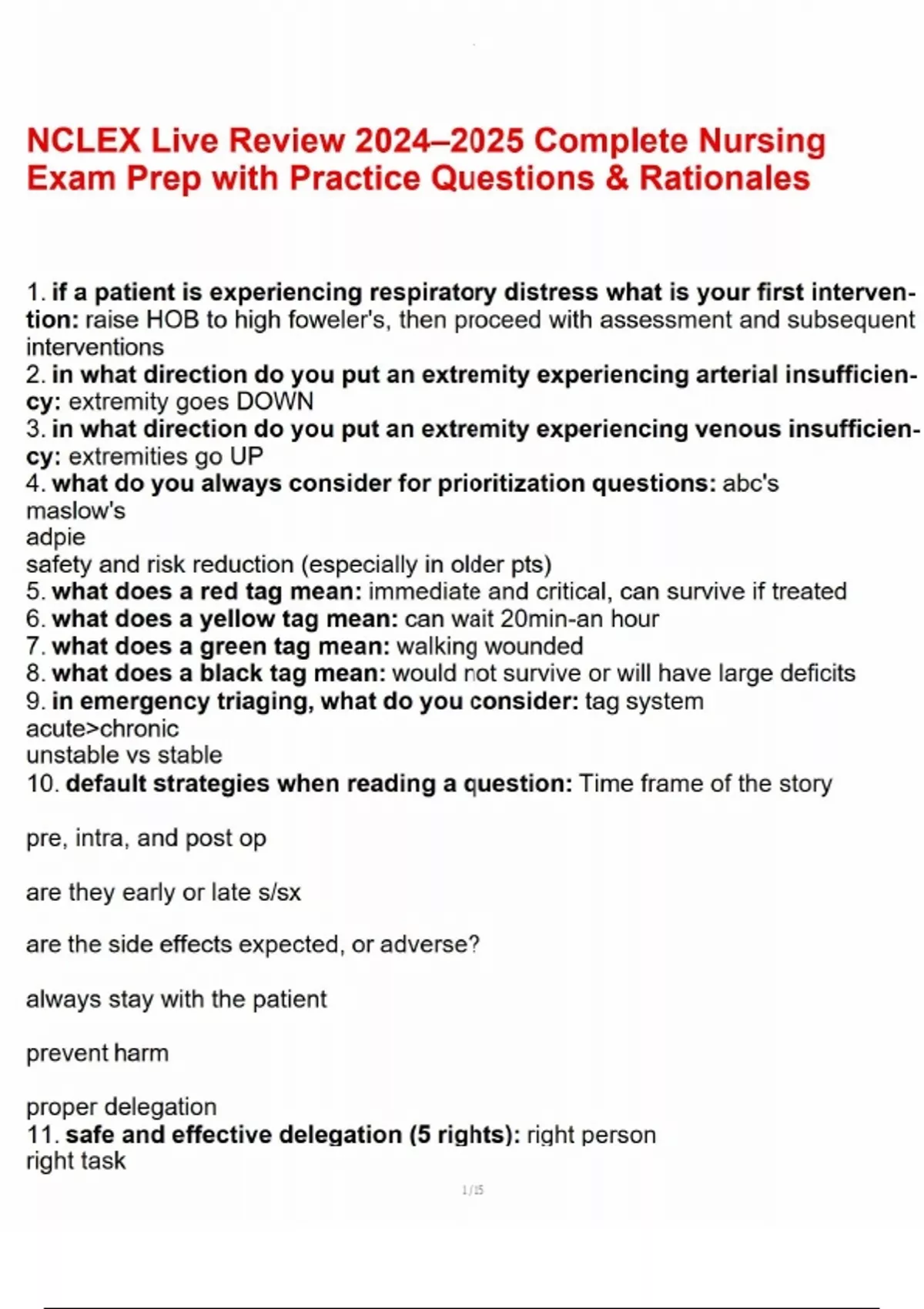 NCLEX Live Review 2024–2025 Complete Nursing Exam Prep with Practice ...