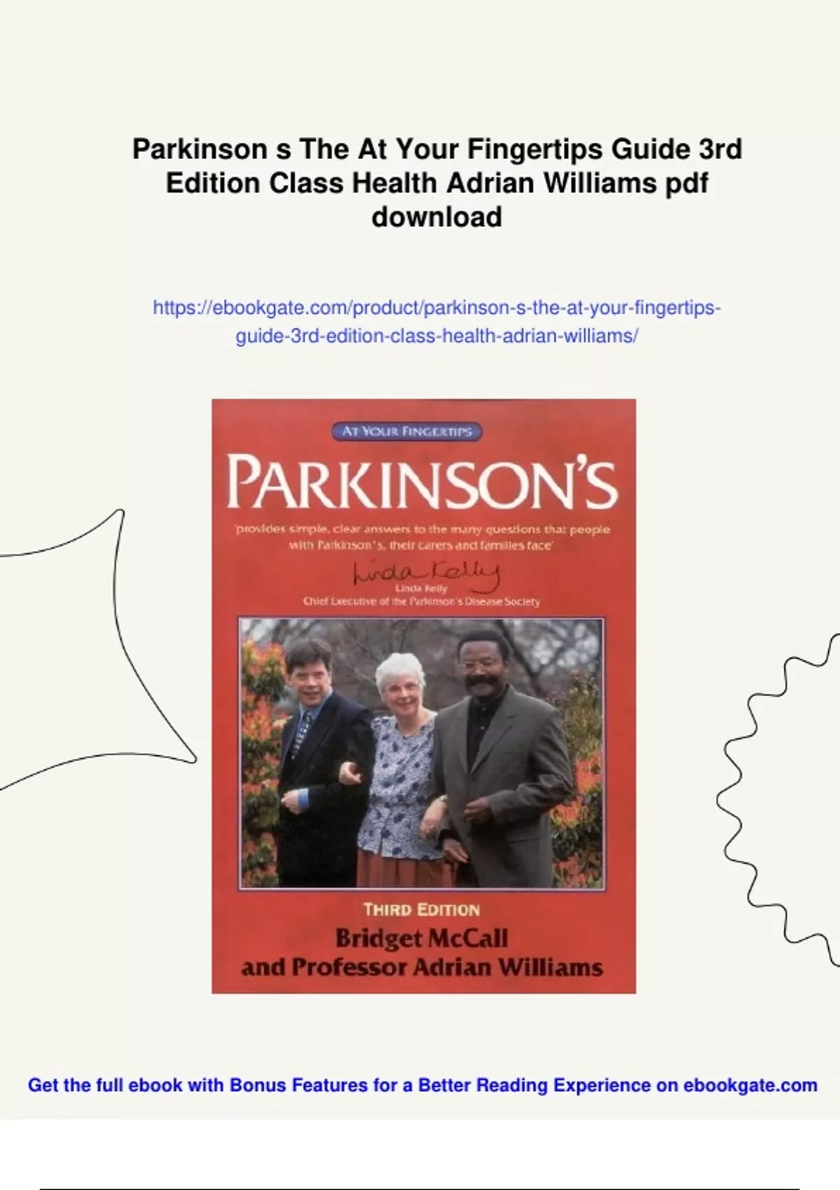 Summary Parkinson s The At Your Fingertips Guide 3rd Edition Class ...