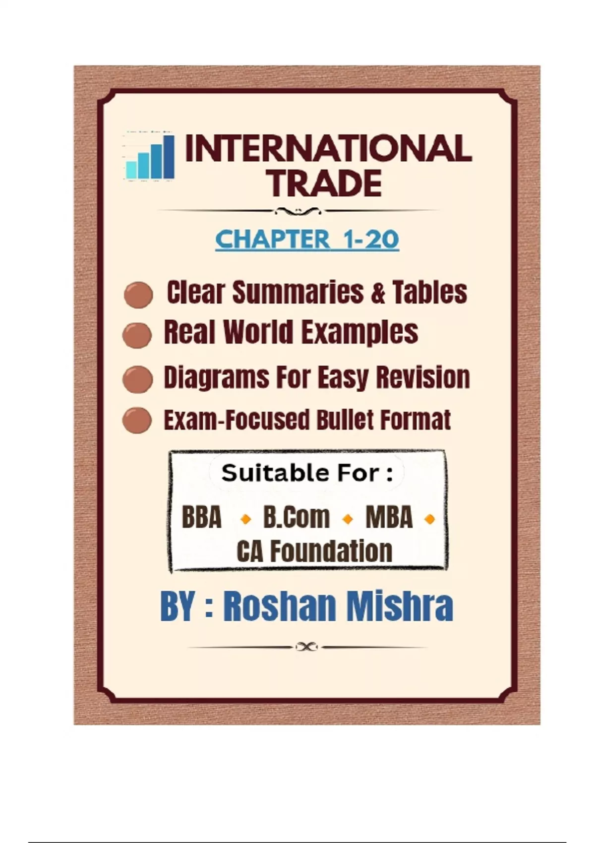 International Trade Full Notes with MCQs, Diagrams, Case Studies & Exam ...
