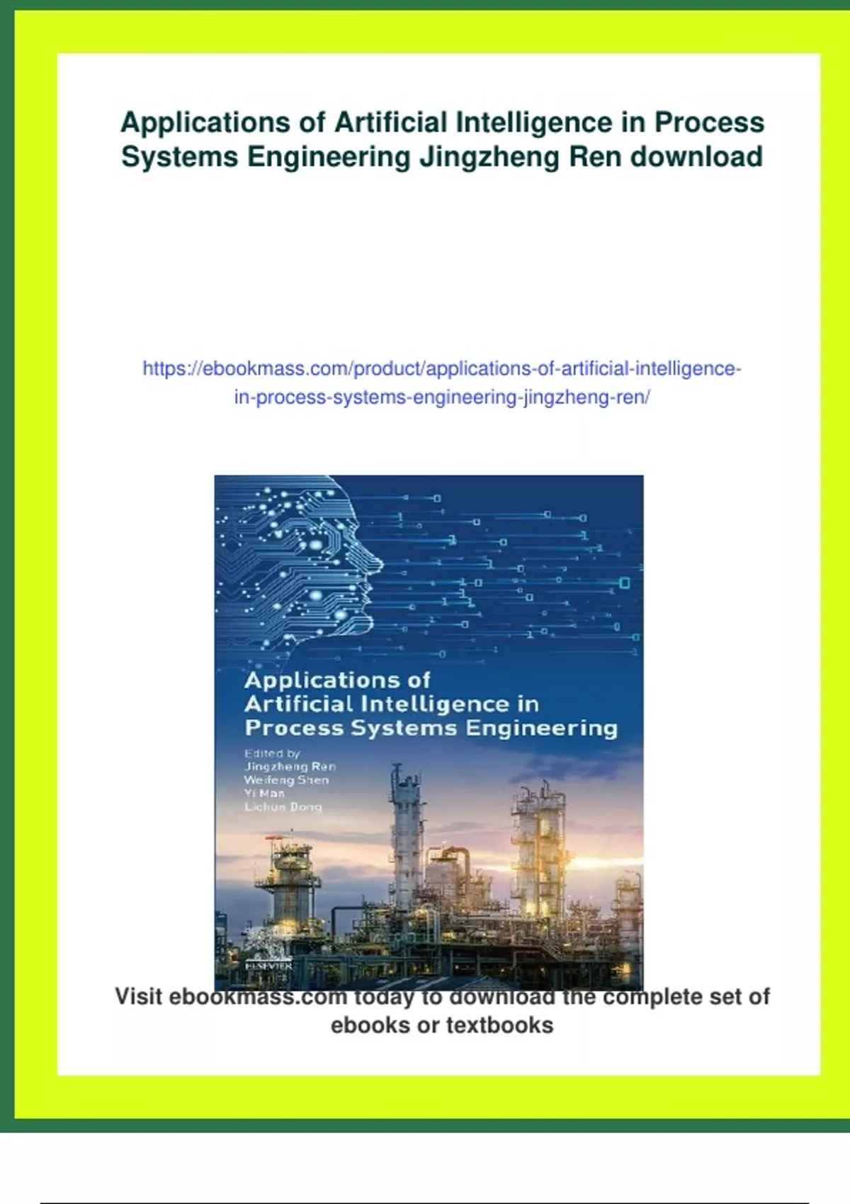 Summary Applications of Artificial Intelligence in Process Systems ...