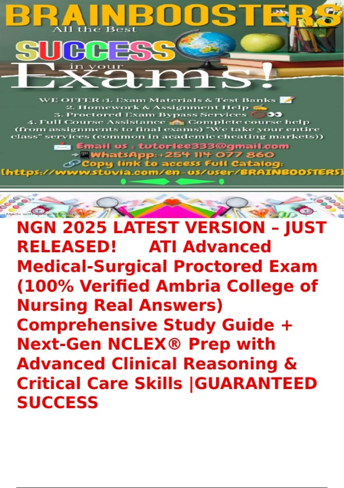 NGN 2025 | LATEST VERSION | JUST RELEASED! |⏳ ATI Advanced Medical ...