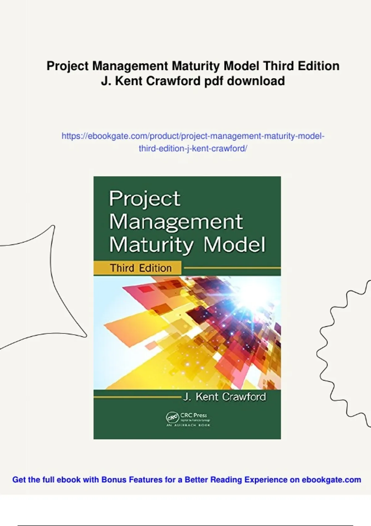 Summary Project Management Maturity Model Third Edition J. Kent ...