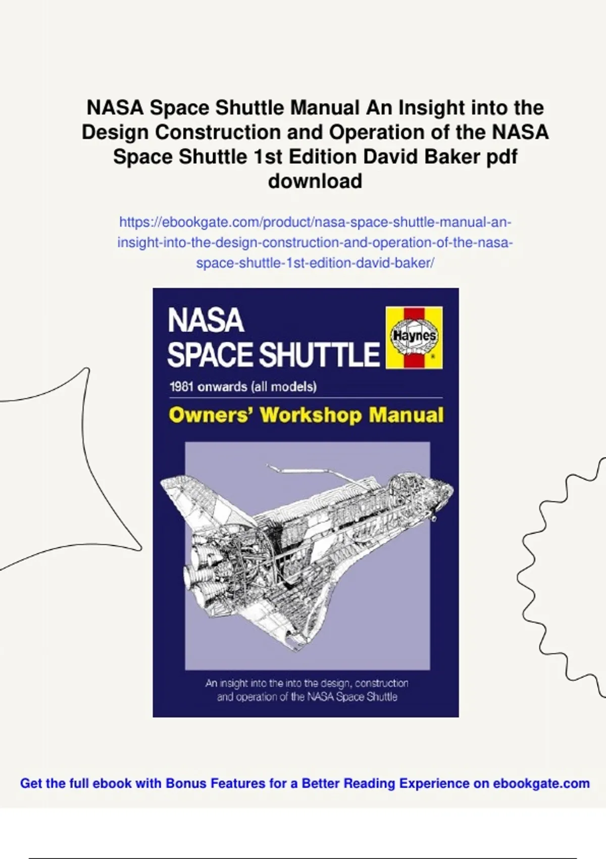 Summary NASA Space Shuttle Manual An Insight into the Design ...