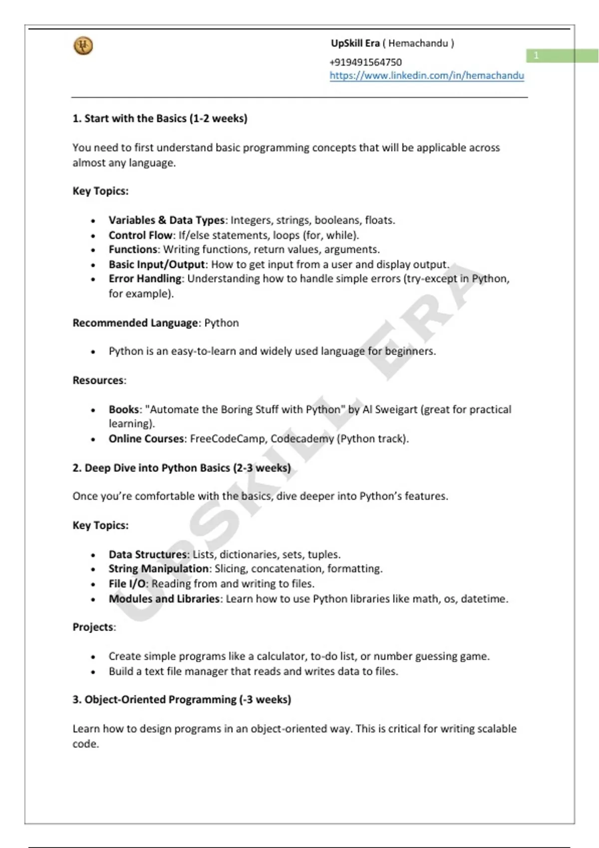 Summary The Python Blueprint Your Step-by-Step Guide to Mastering Python for Beginners ...