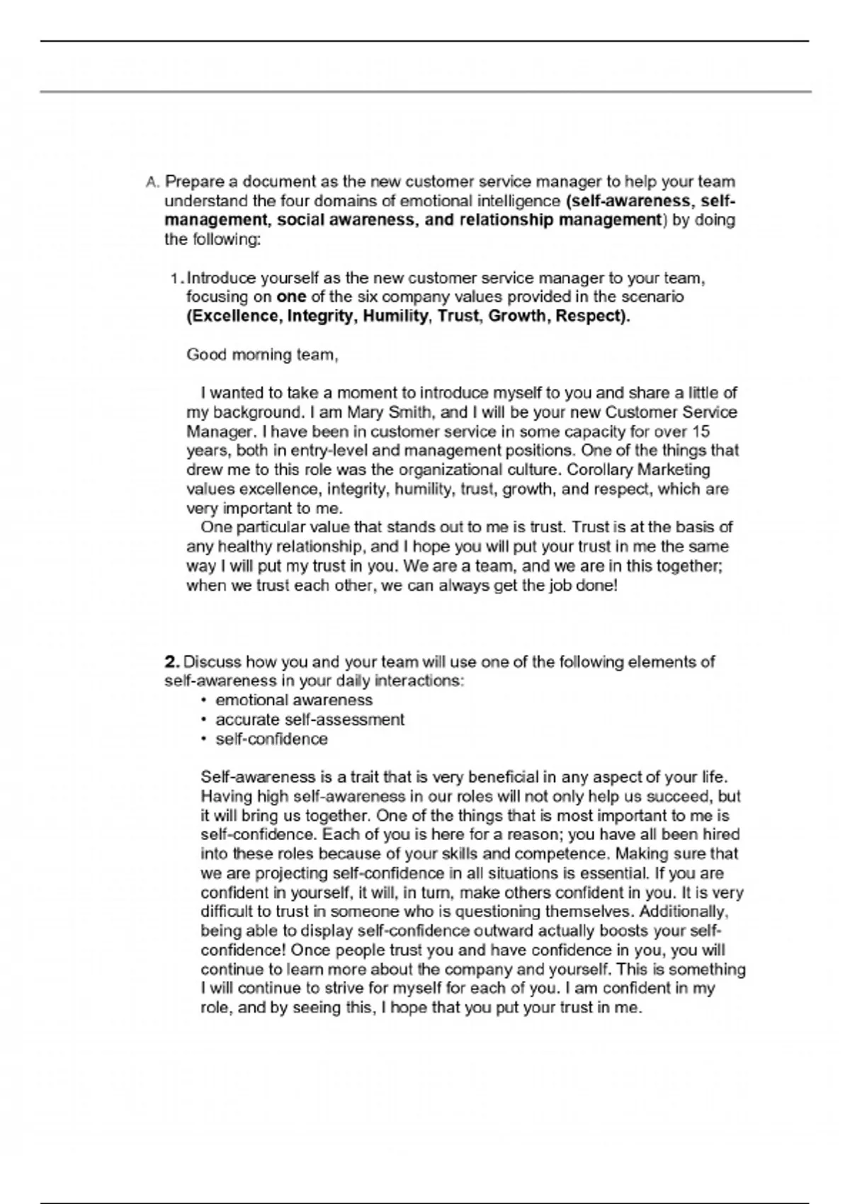 WGU D253 Task 2 With Complete Solutions 2025 - WGU D253 - Stuvia US