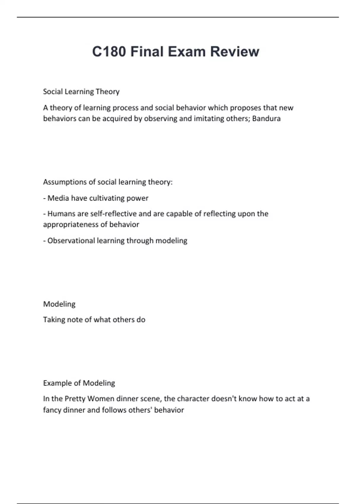 WGU C180 Final Exam Solutions | Verified Questions & Correct Answers ...