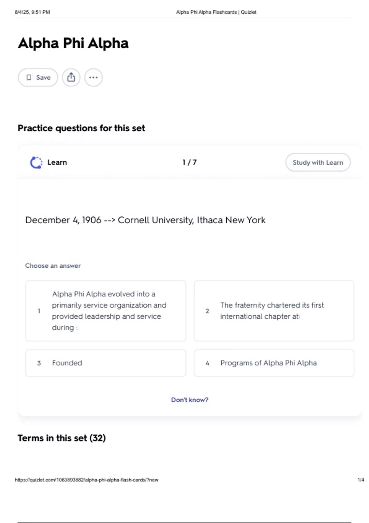 Alpha Phi Alpha Questions And Answers | 2025 ,2026 Updated Solutions ...