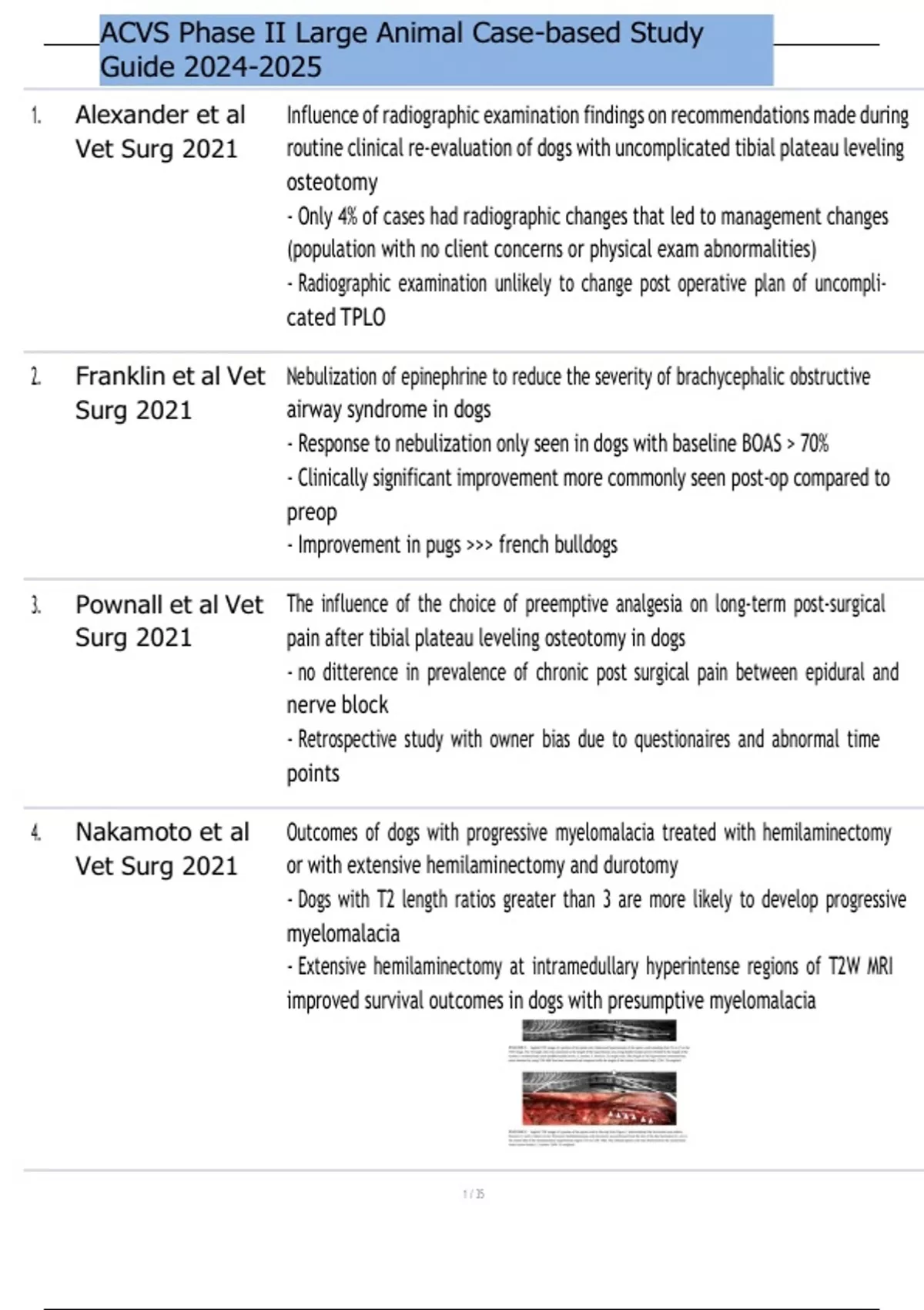 ACVS Phase II Large Animal Case-based Study Guide - ACVS Phase II Large ...