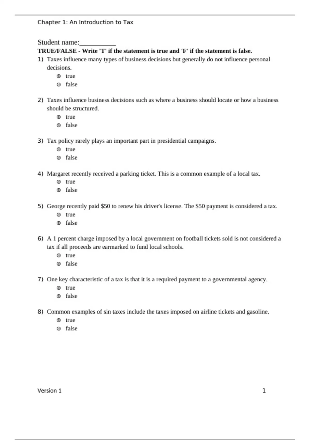 Test Bank for McGraw Hill's Taxation of Individuals 2026 By Brian ...