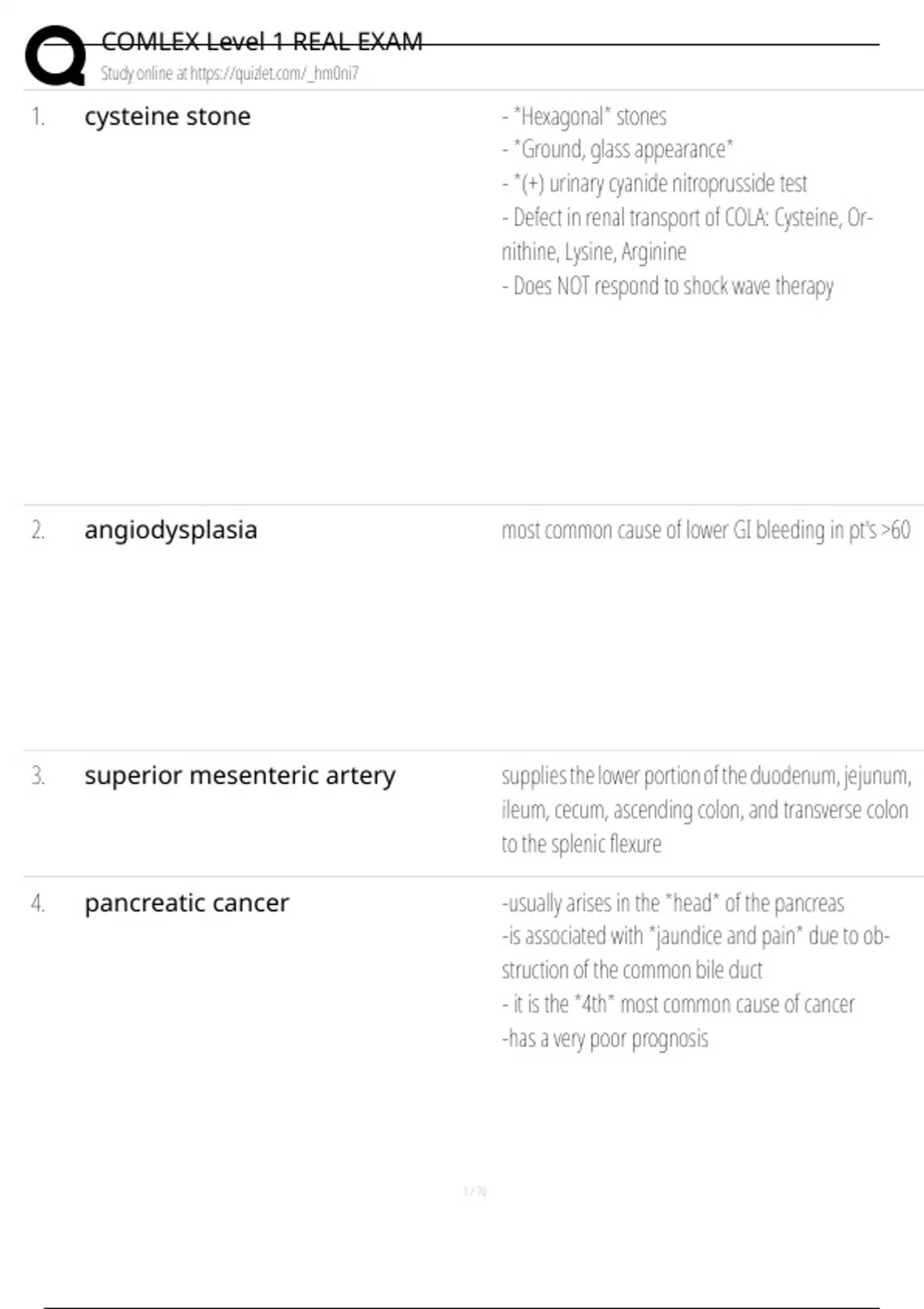 Comlex Level 1 Real Exam Rnsg 2539 Stuvia Us
