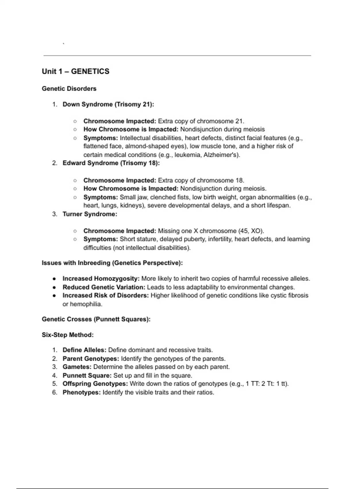Grade 11 Biology Exam Review - Biology - Stuvia US