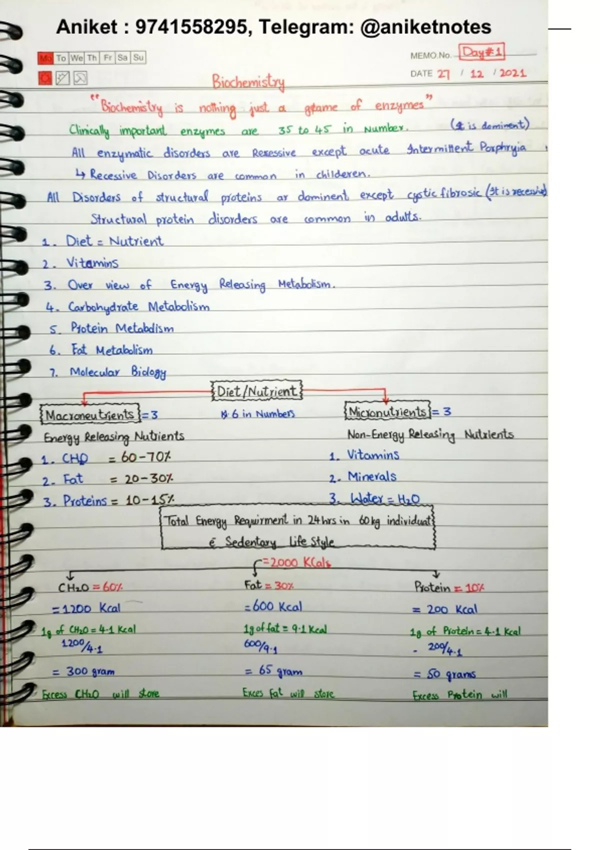 Biochemistry 1 – BSc Nursing Notes | Biomolecules, Metabolism ...