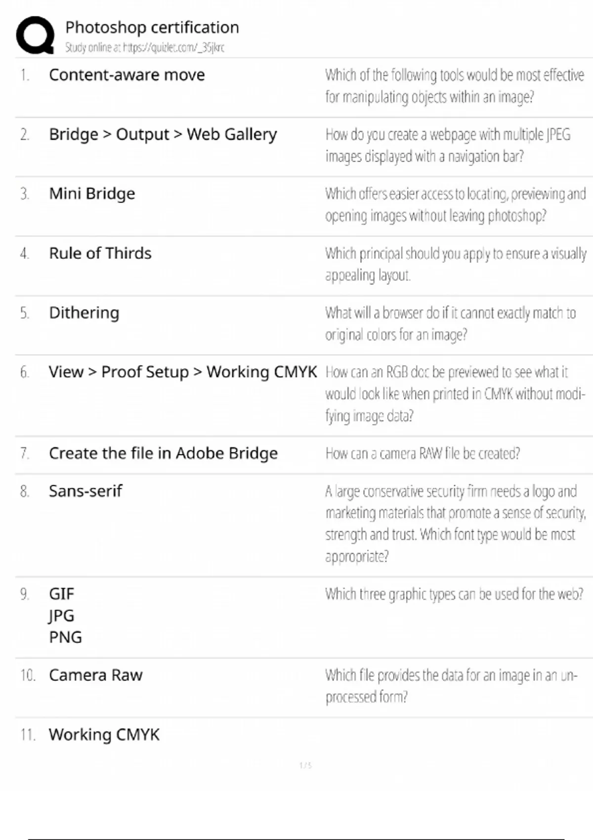 Photoshop Certification / 2025 ACE Exam Guide / Layers, Masking ...